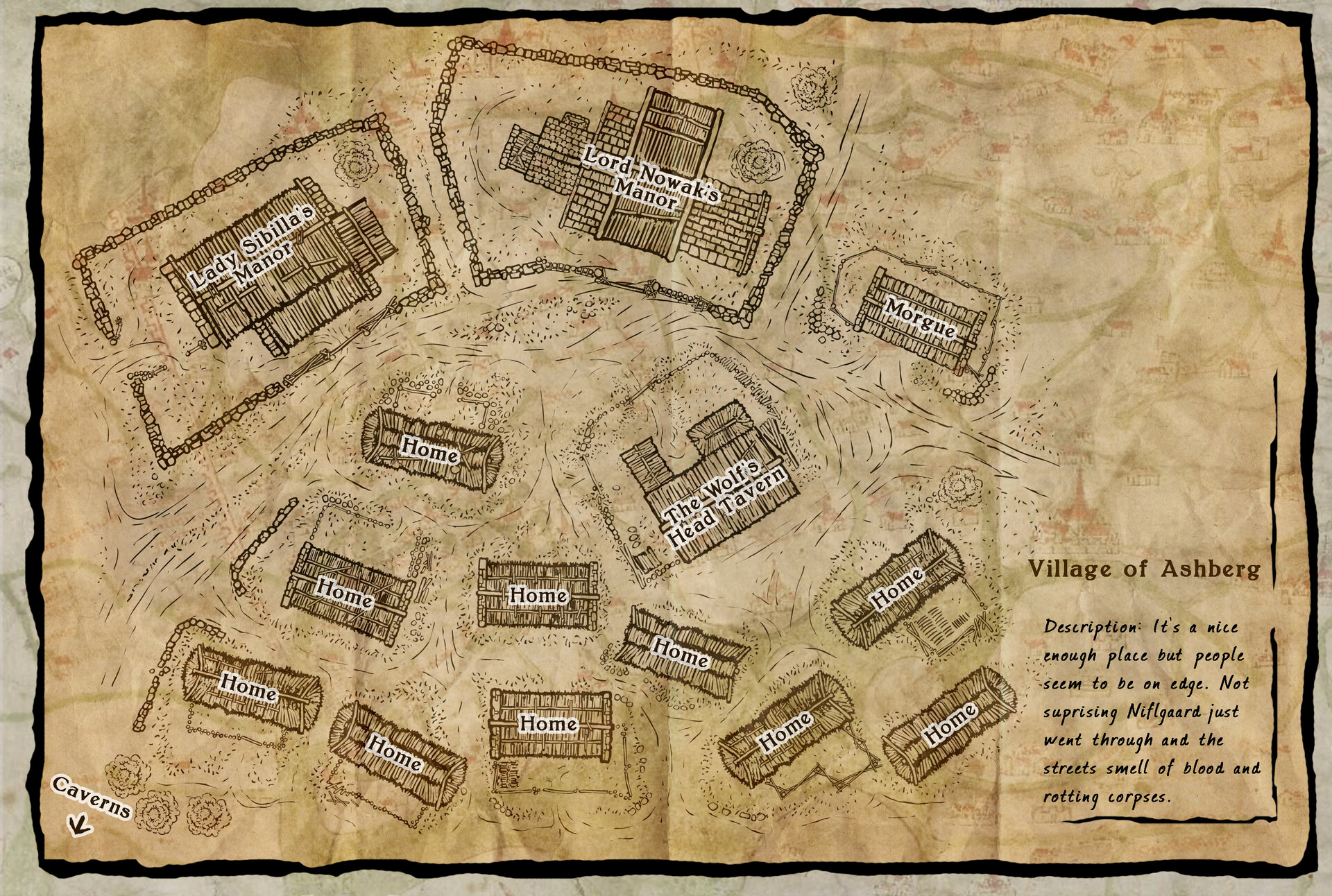 AlexTheMapMaker - THE WITCHER TTRPG - My interpretation of the maps in ...