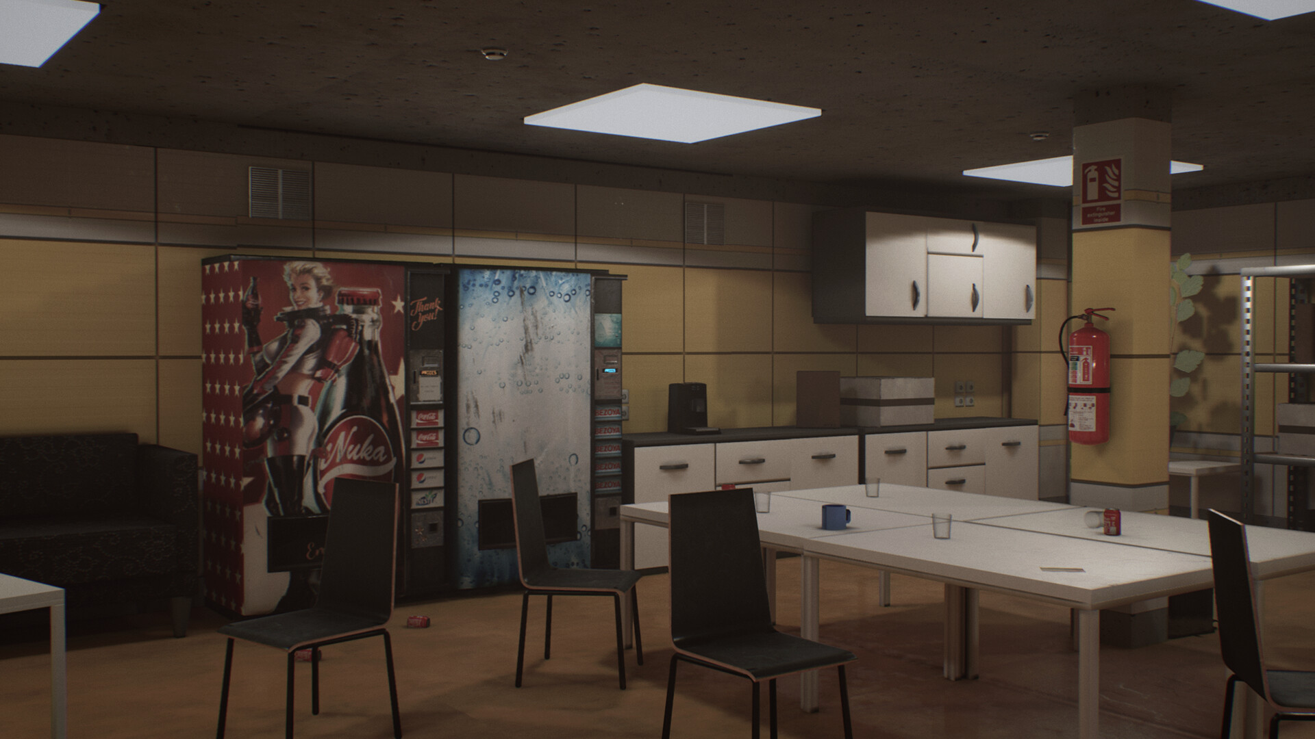 ArtStation - Interior Environment/Project01-2019