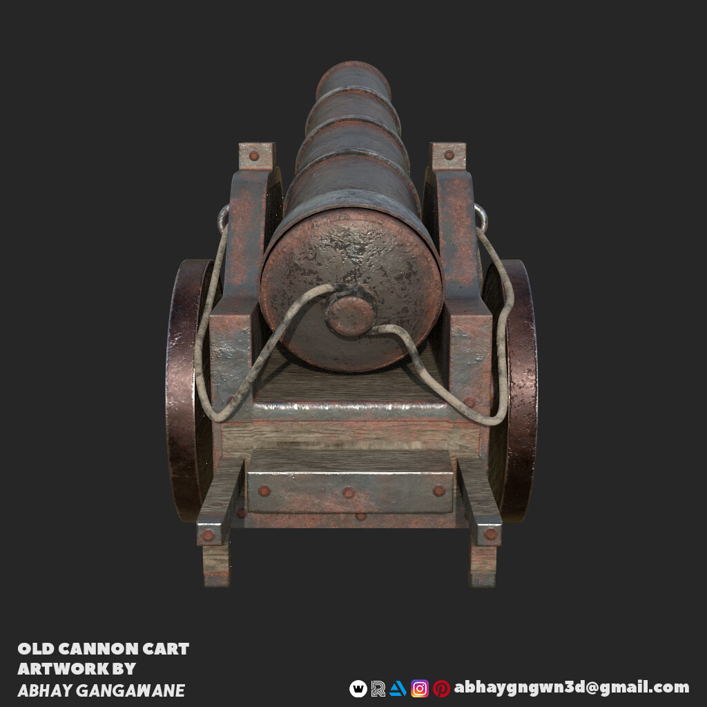 ABHAY GANGAWANE - Old Cannon Cart