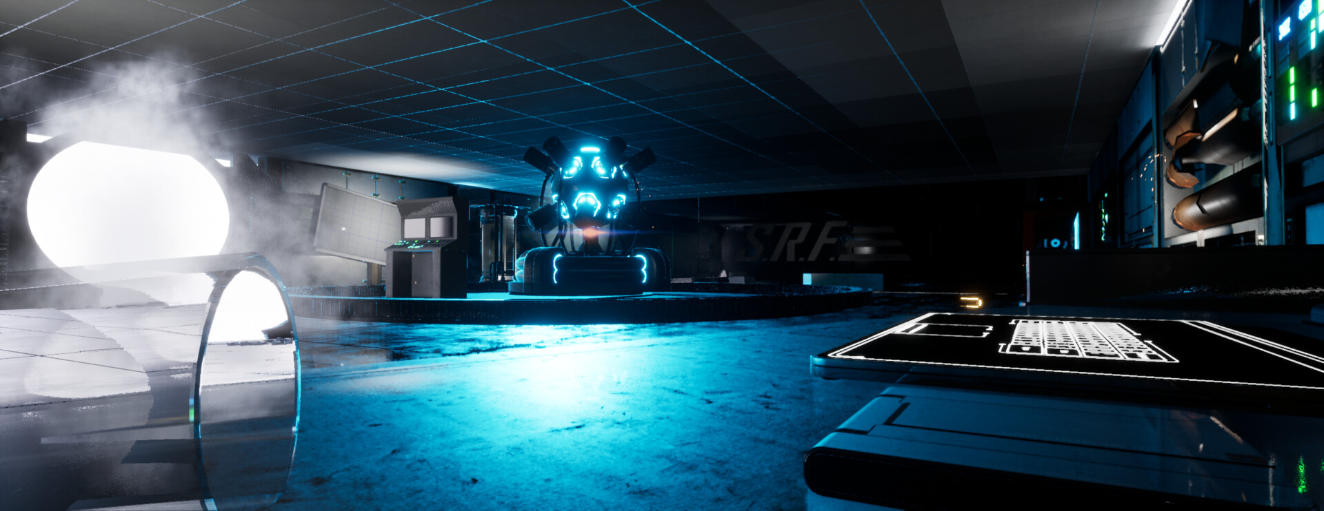 ArtStation - Destroyed Lab