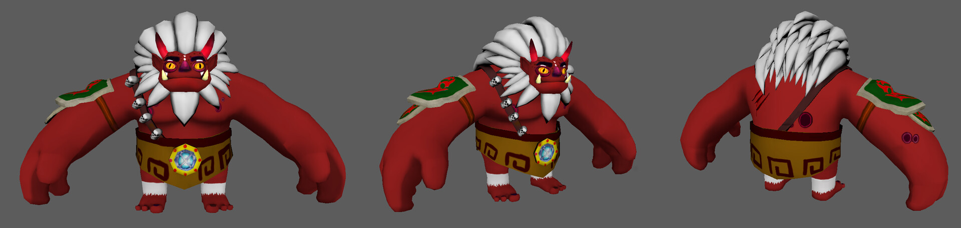 ArtStation - Polly red