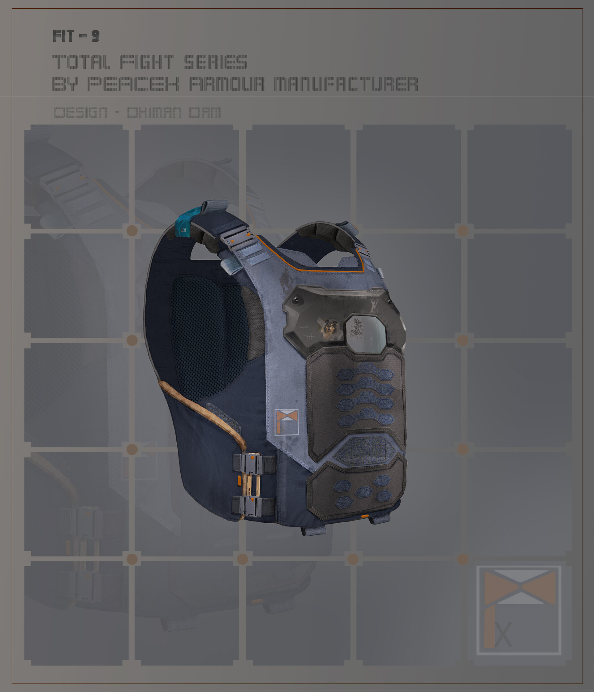 ArtStation - Plate Carrier Concept Design