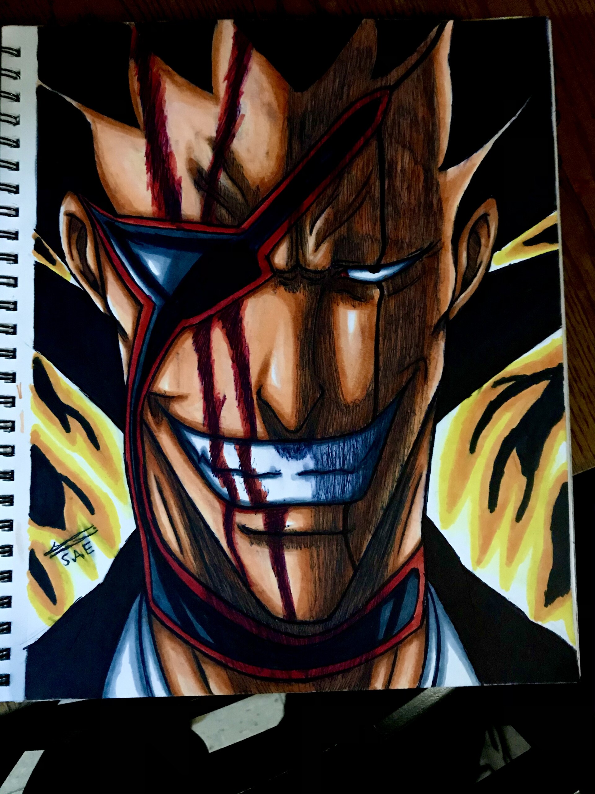 ArtStation - Drawing kenpachi