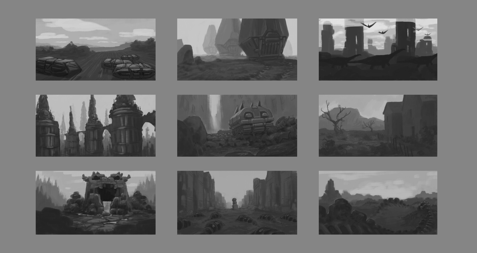 ArtStation - Thumbnail Landscape Practise