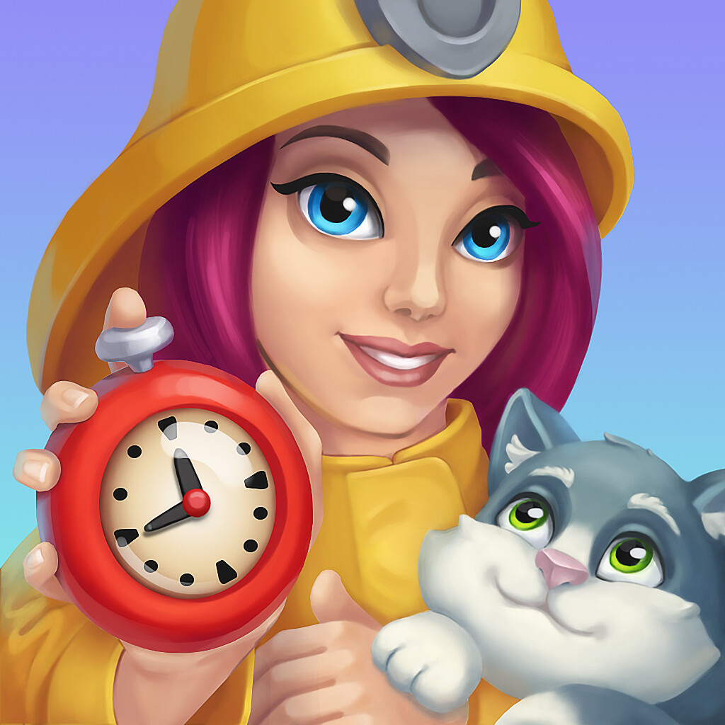 ArtStation - Icon for «Rescue Dash»