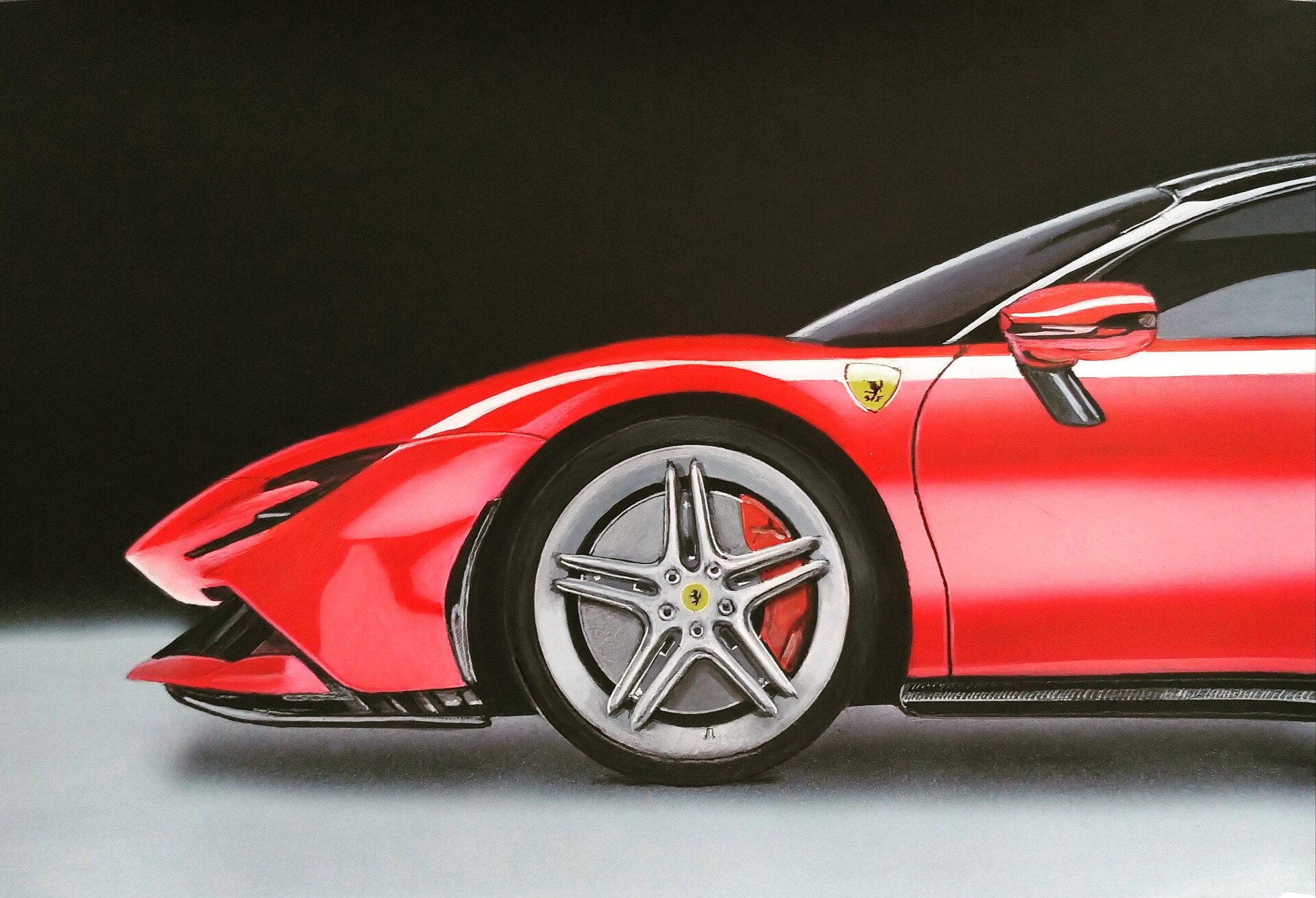 ArtStation - Ferrari SF90 Stradale