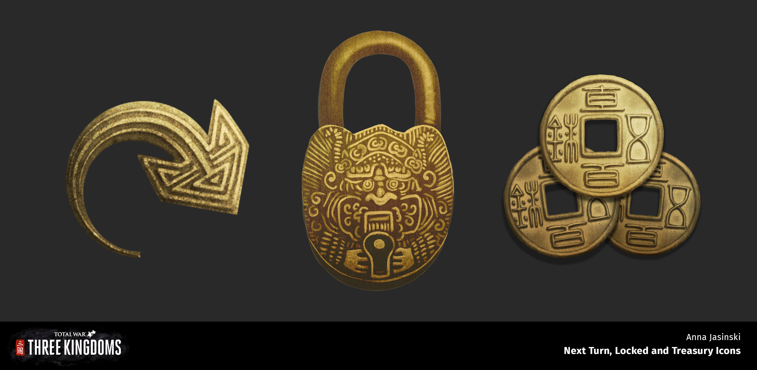 Anna Jasinski - Total War: Three Kingdoms - Icons