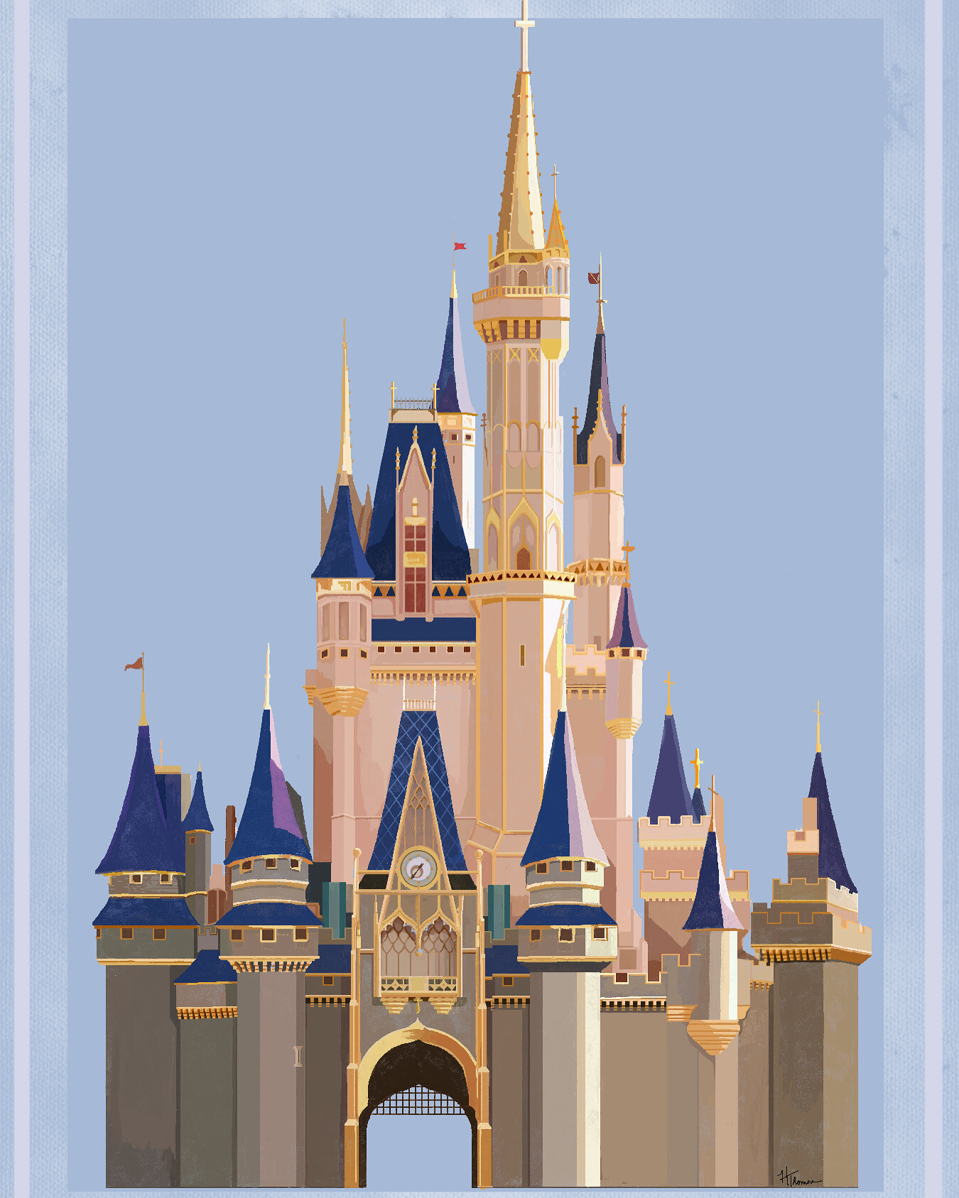 ArtStation - Cinderella’s Castle