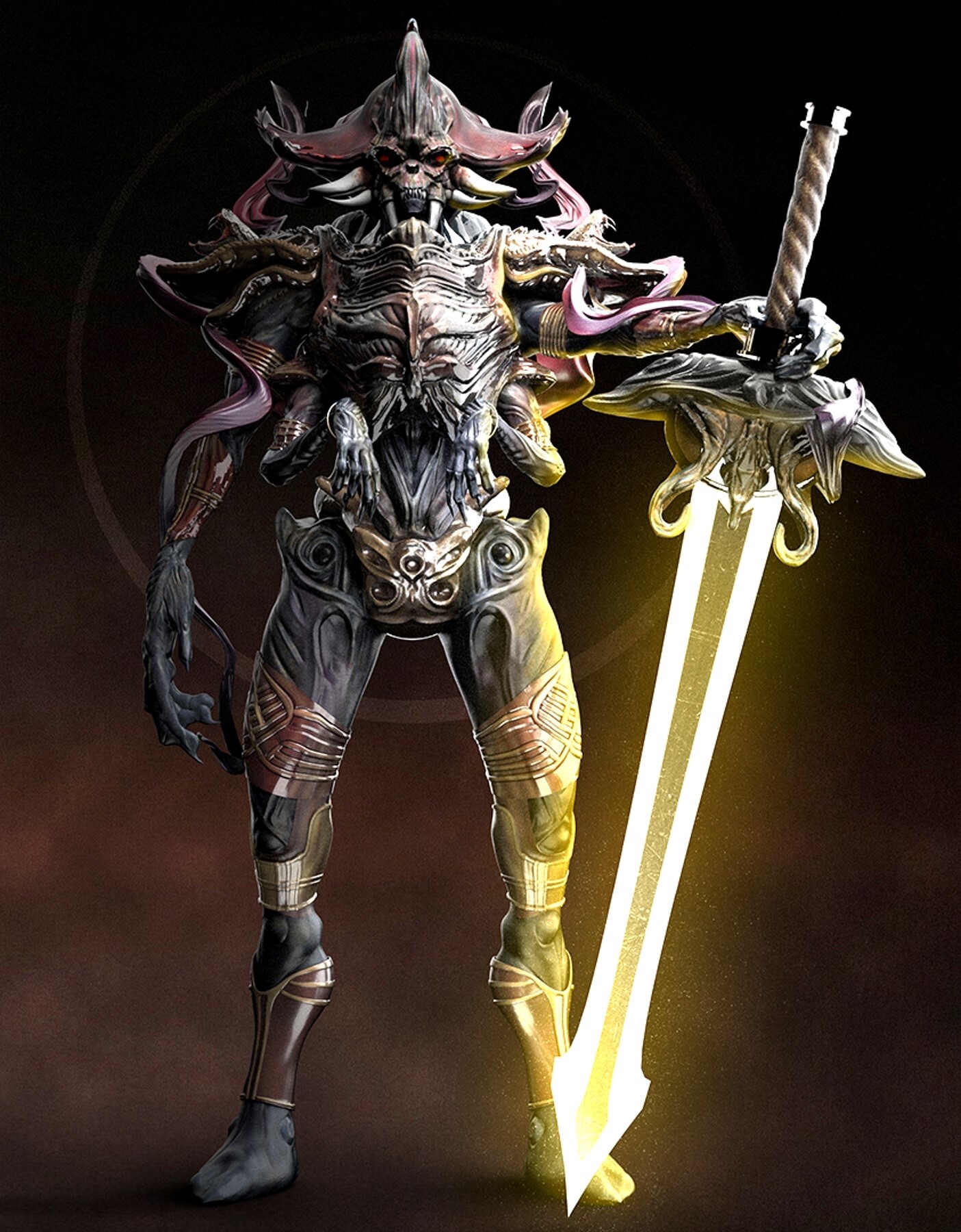 ArtStation - Samurai Death God