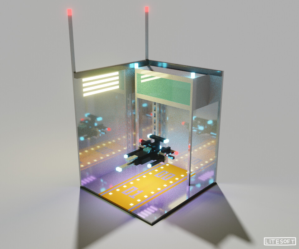 ArtStation - ⚡️super sp33d garage⚡️