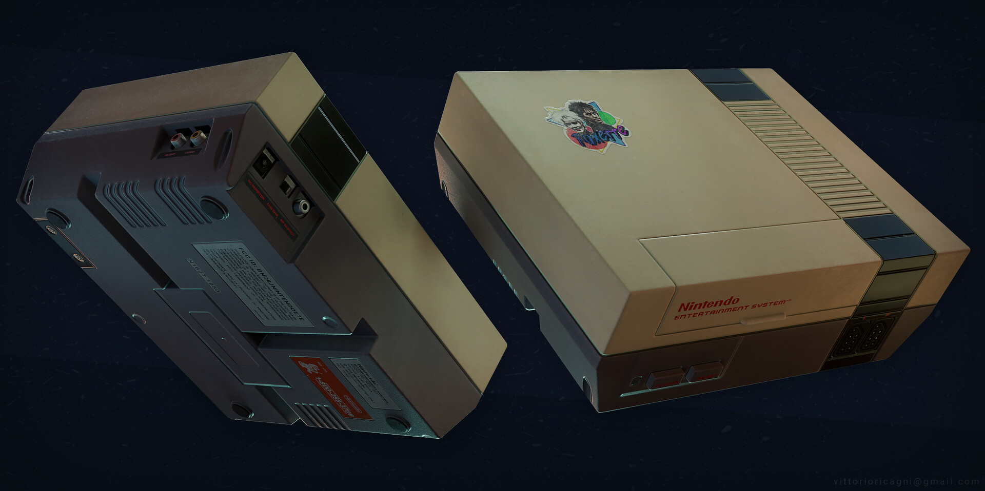 ArtStation - Nintendo NES