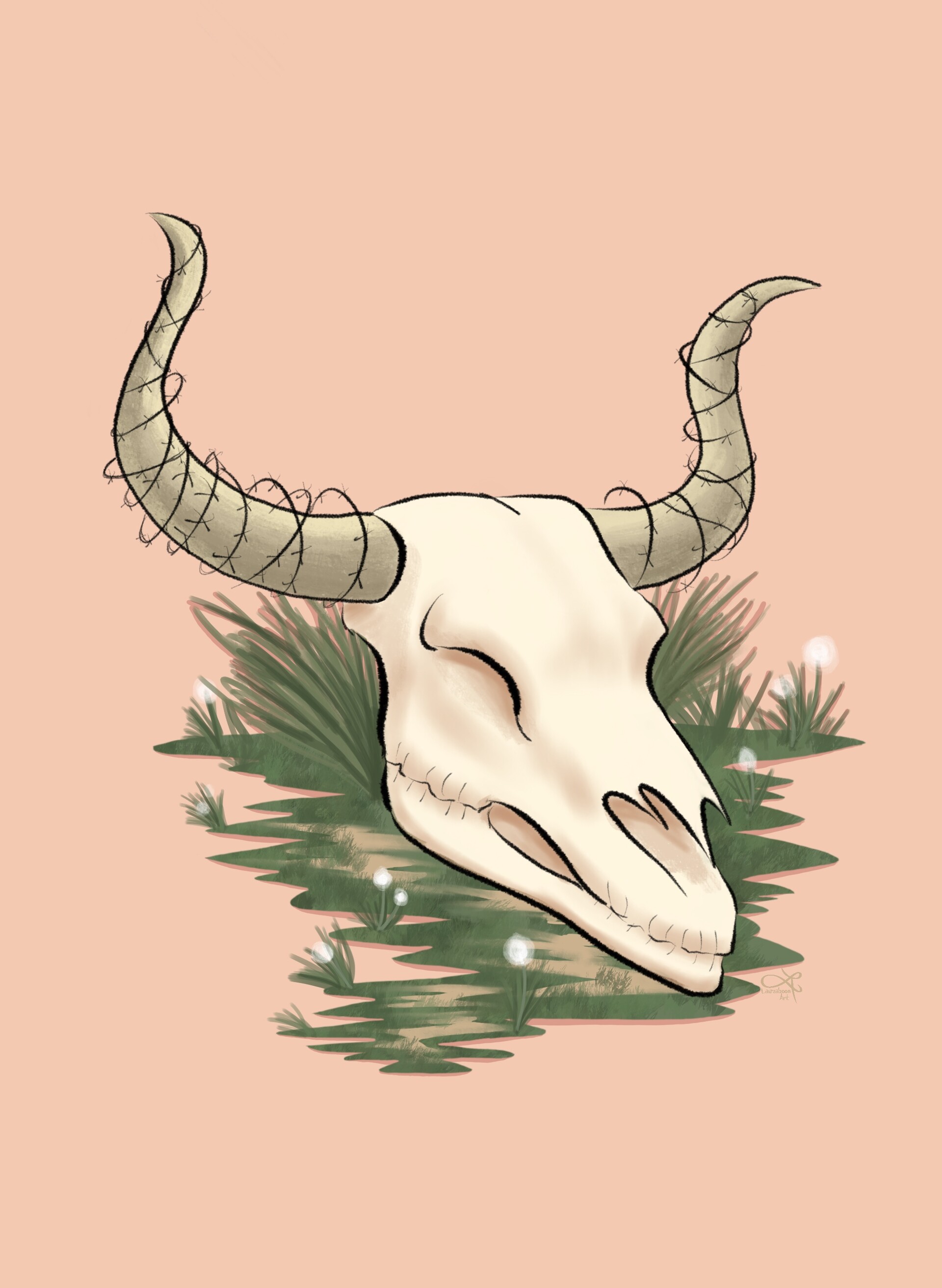 ArtStation - Country Skull