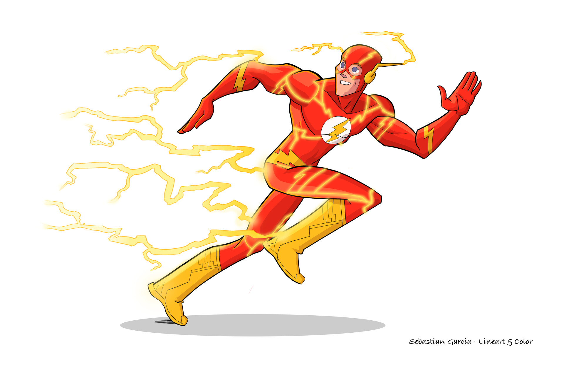 The Flash Superhero Drawings