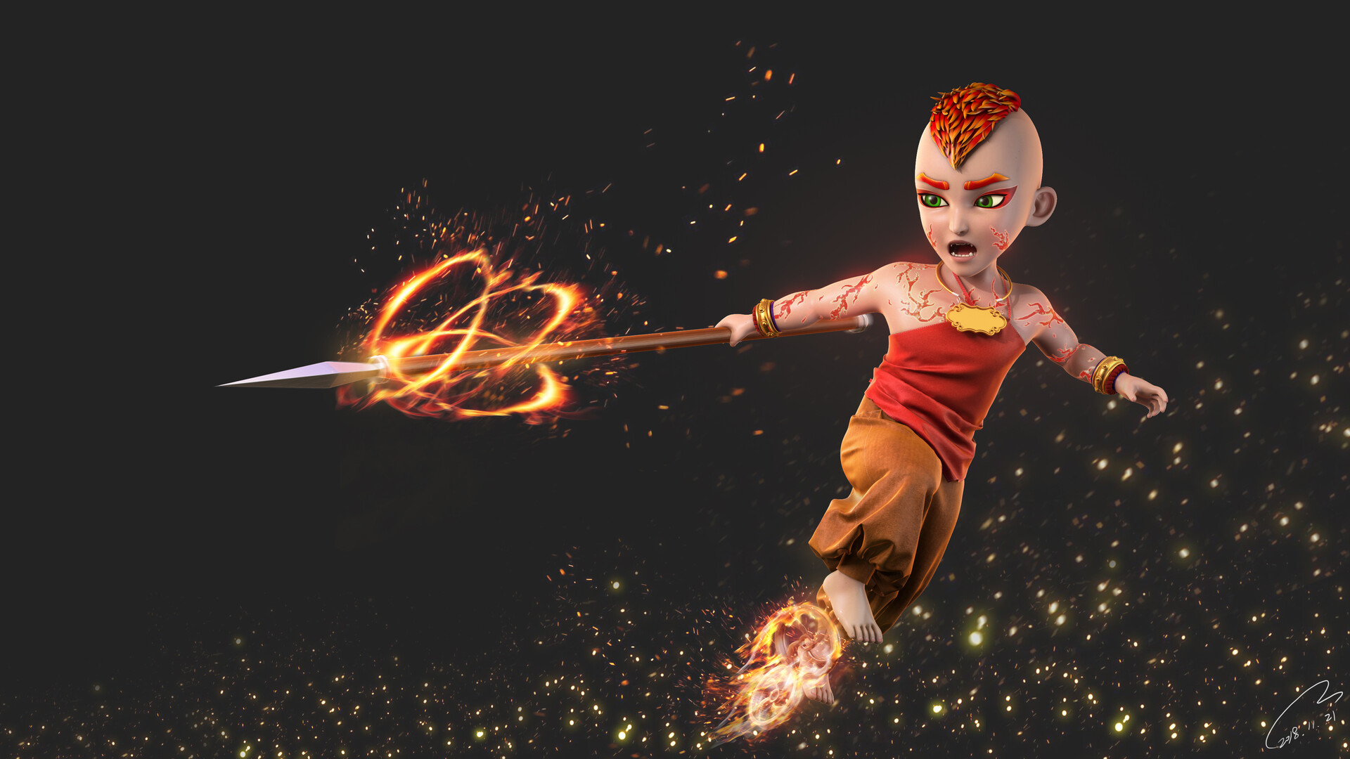 ArtStation - Little Devil Boy