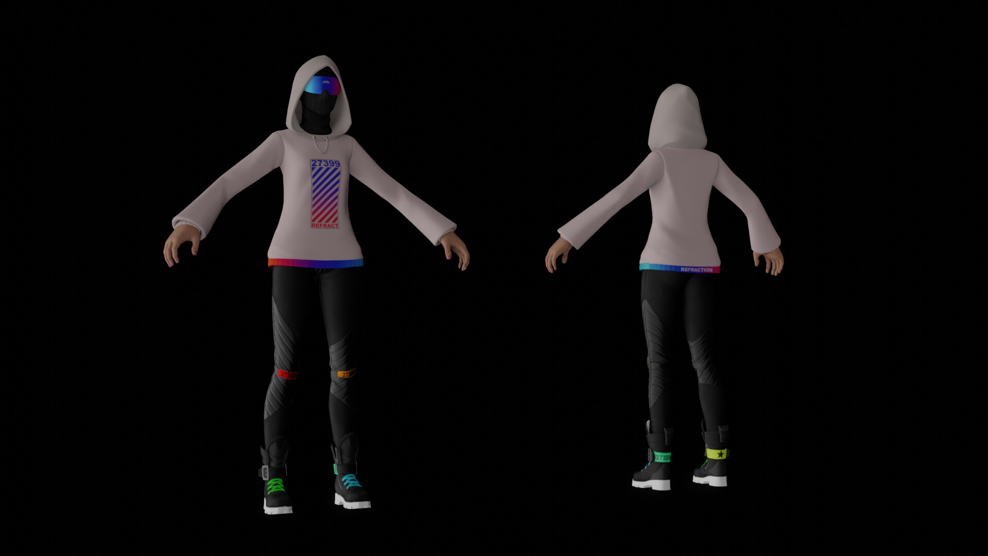 ArtStation - Test Render : Fortnite Character Concept