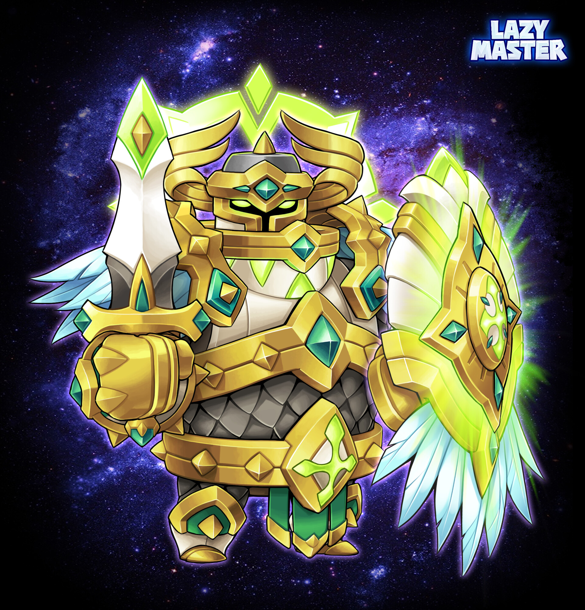 Jae Hwan Lee - LAZY MASTER CHARACTER CONCEPT ART : MOUMYAH