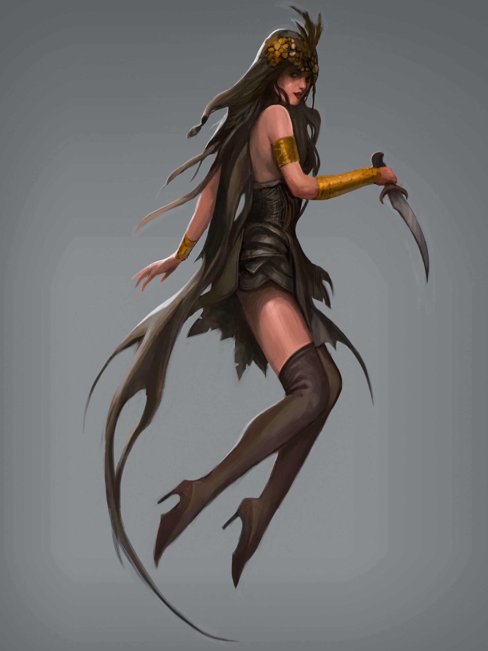 ArtStation - gipsy warrior