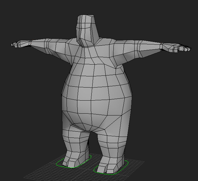 ArtStation - Ossa Character Base Mesh