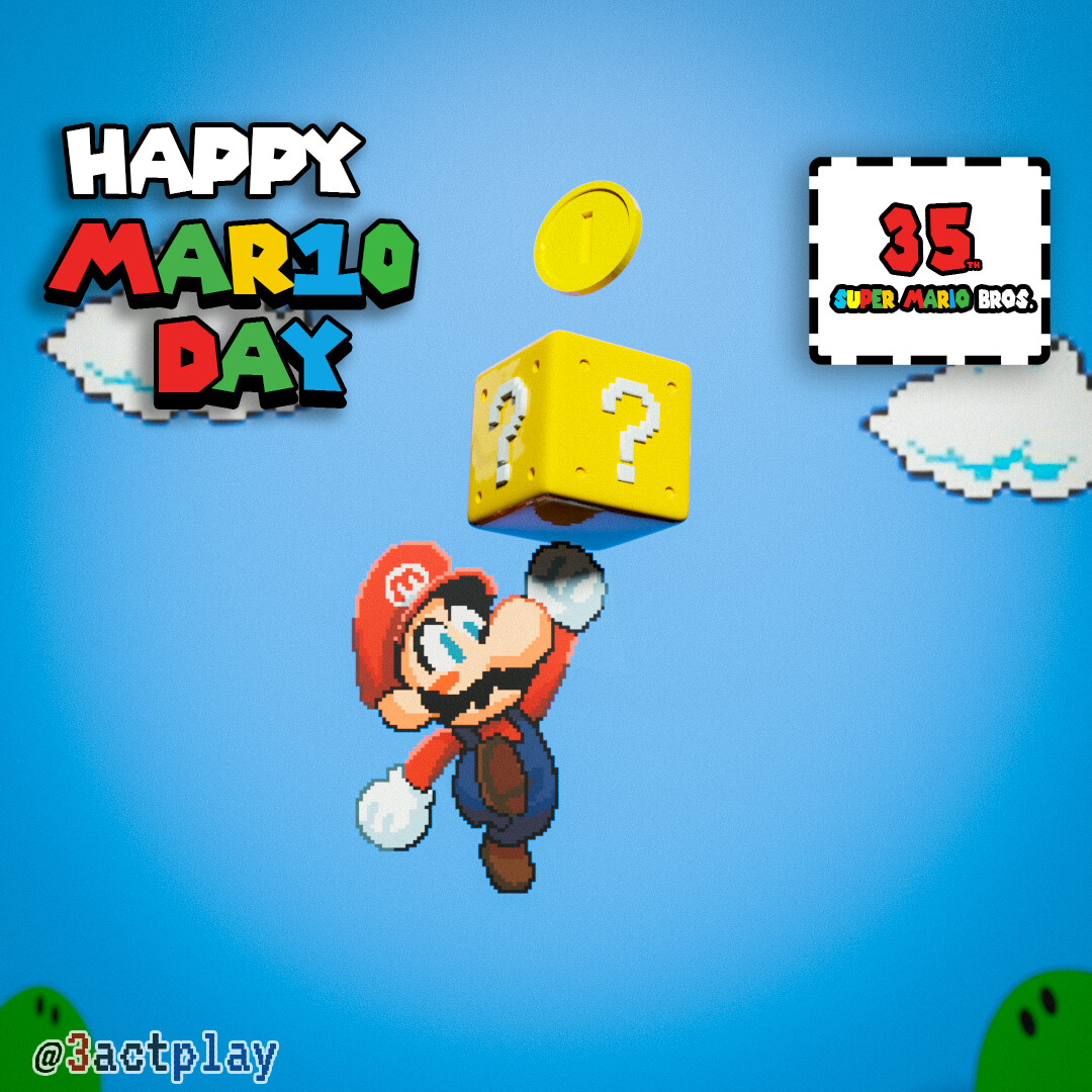 ArtStation - Mario Day