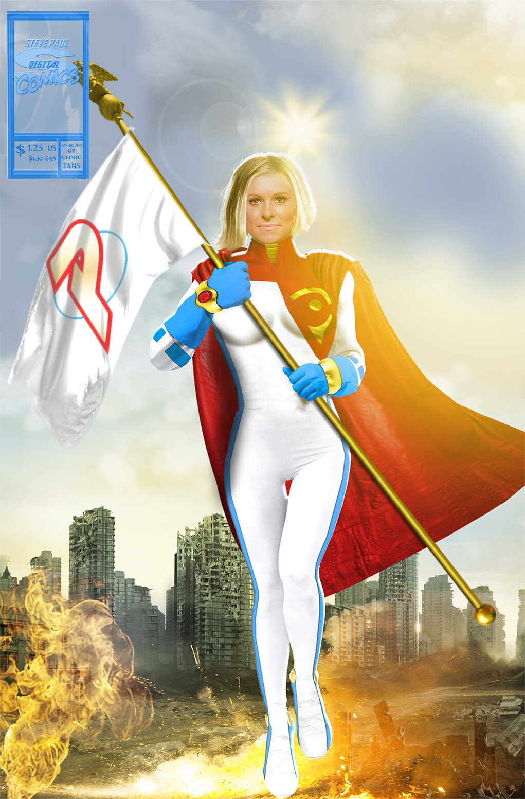 ArtStation - New 52 Power Girl by Steve paul
