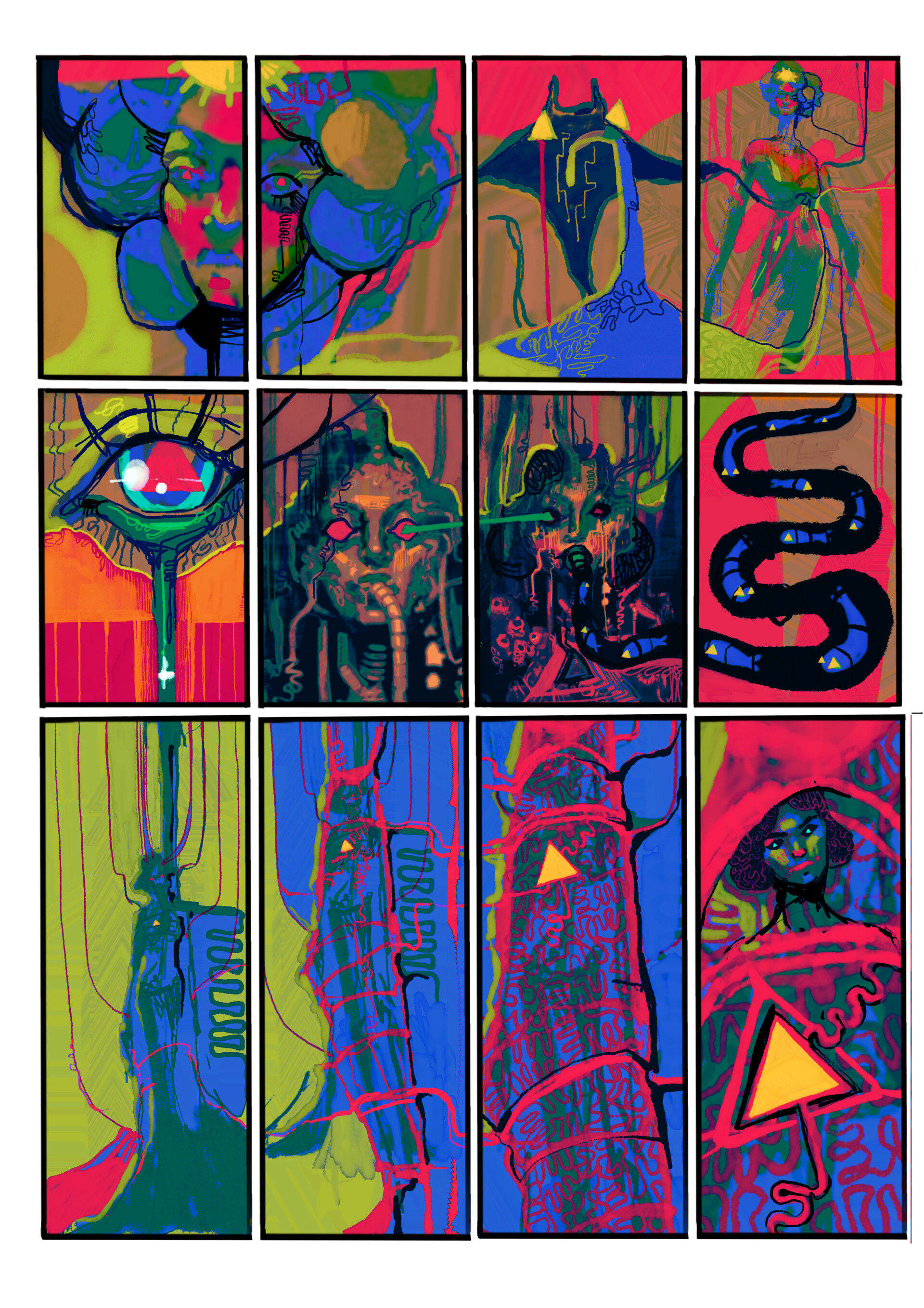 Emily Shilling - Fishnets FInished Comic