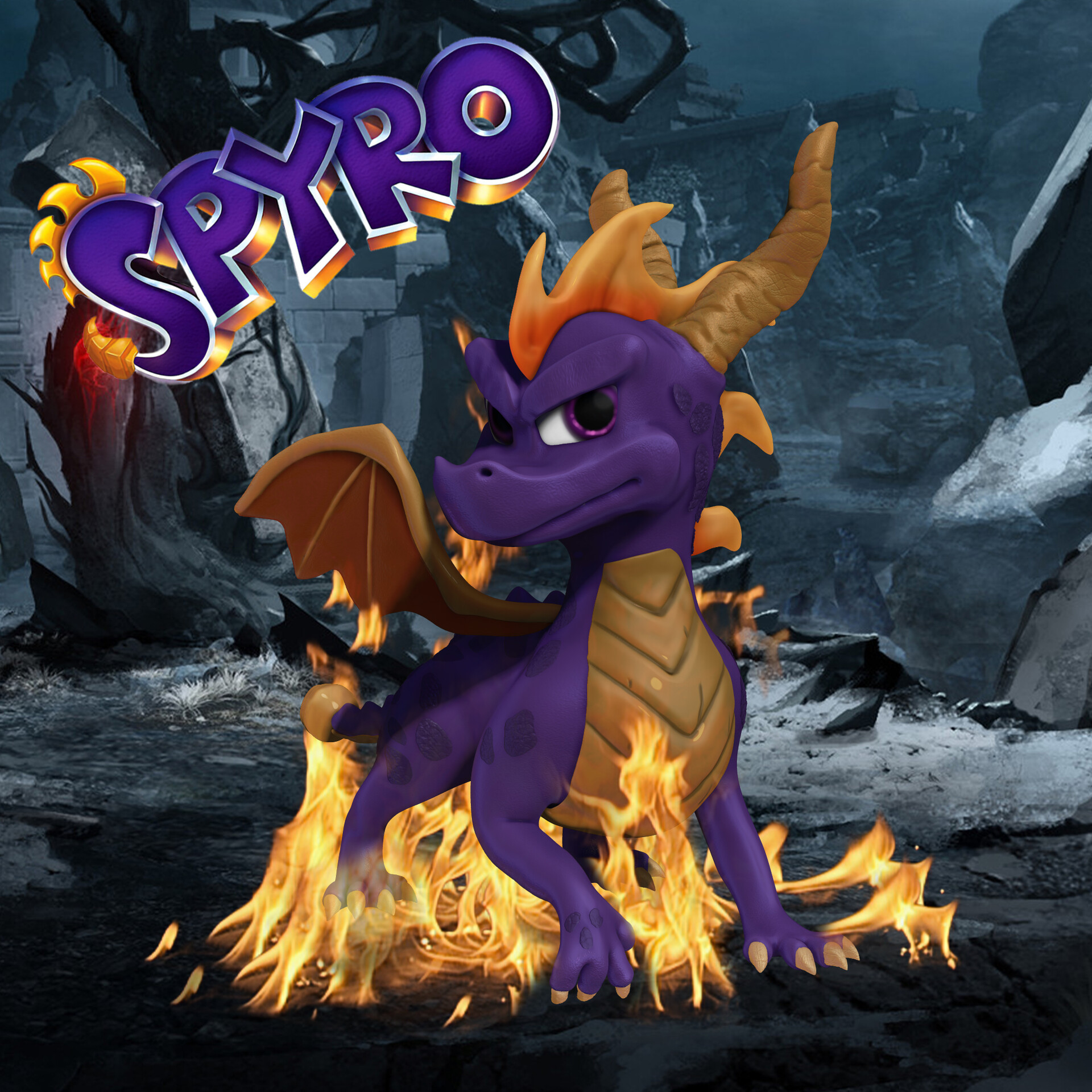 ArtStation - Spyro Modeling 3D