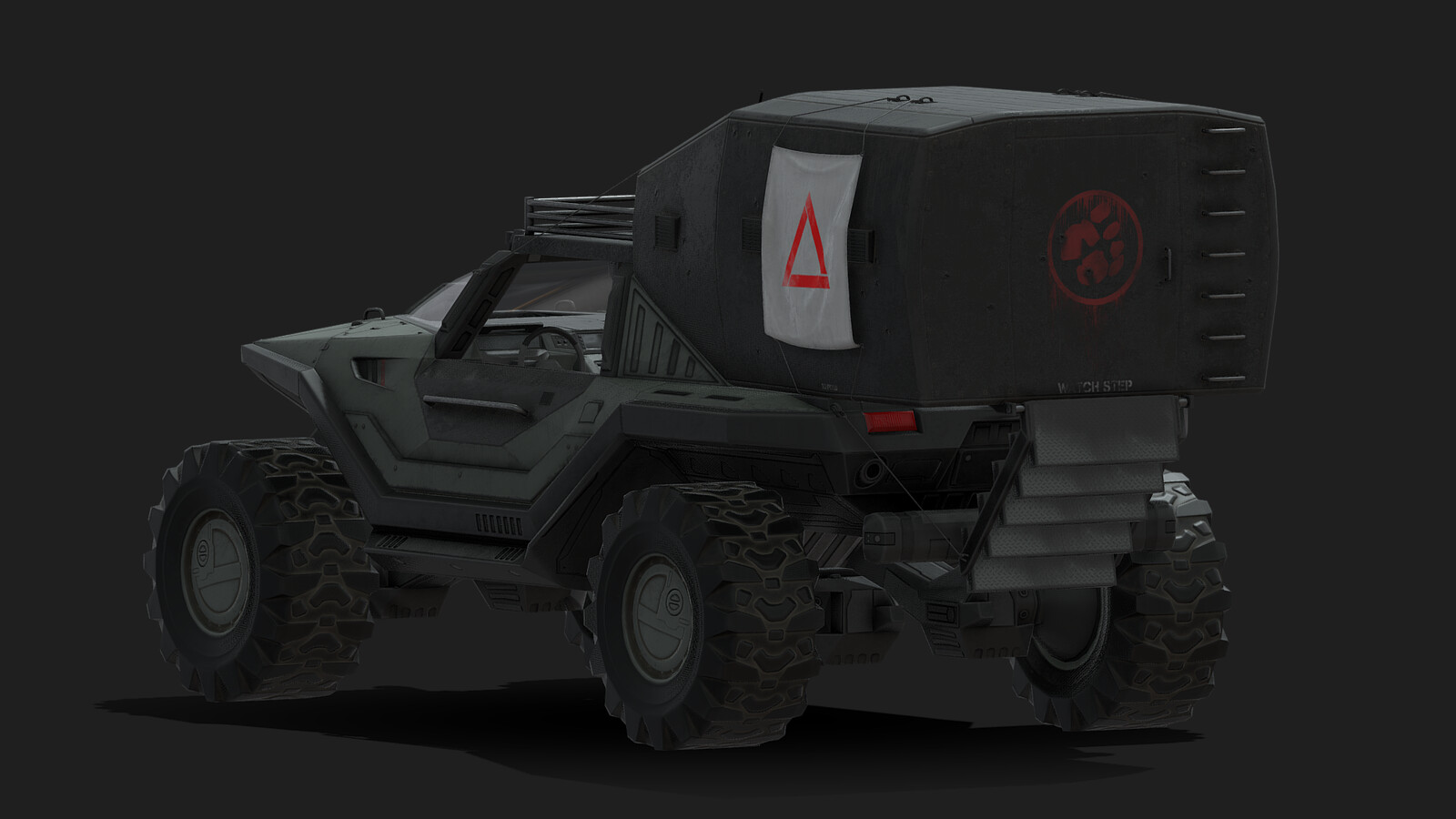 Federico Carparelli - INSURGENTS WARTHOG APC / UNSC MEDICAL HOG