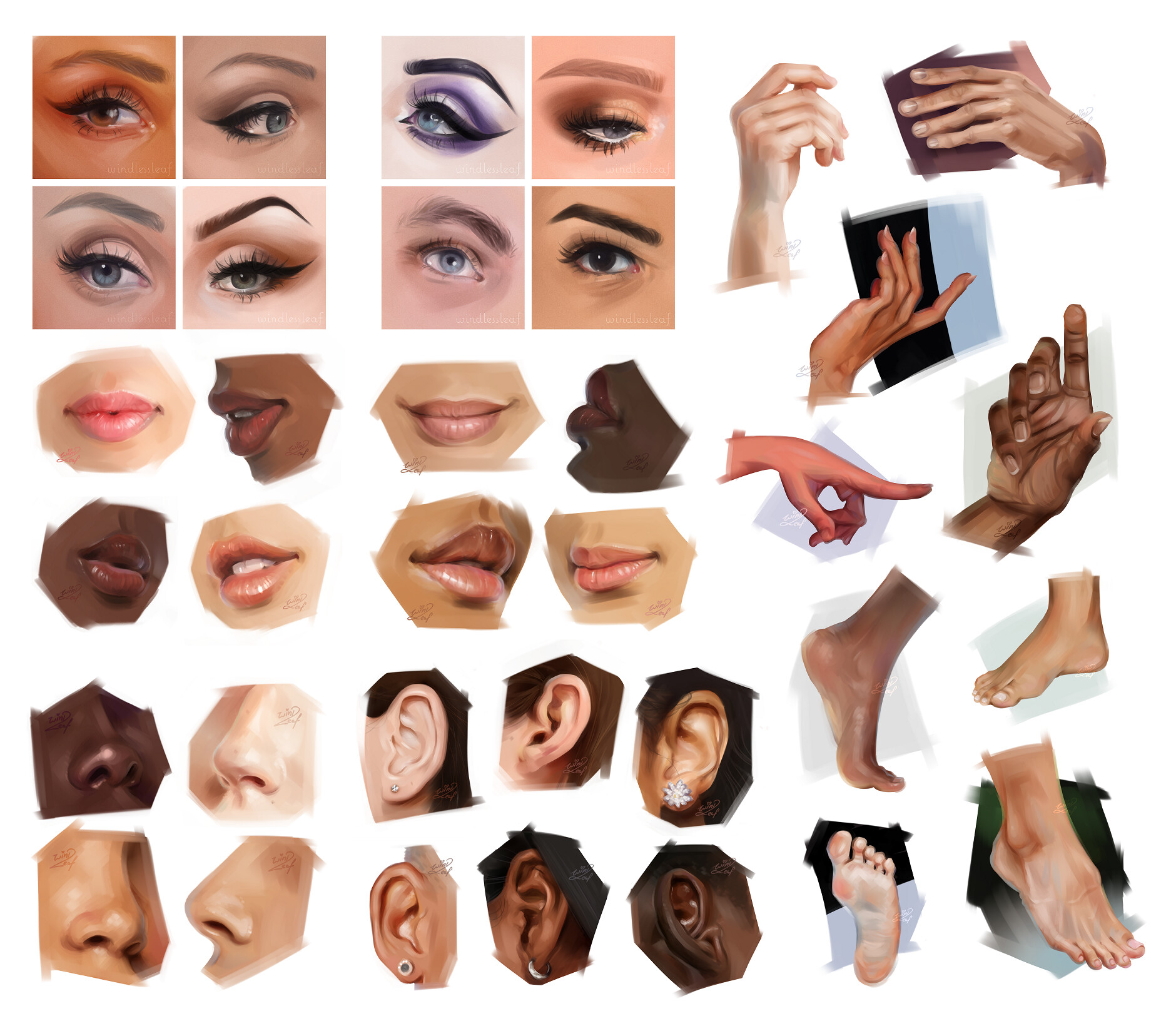 ArtStation - Human study collection_1