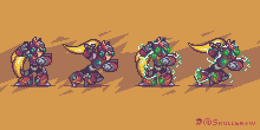 mega man x zero sprite