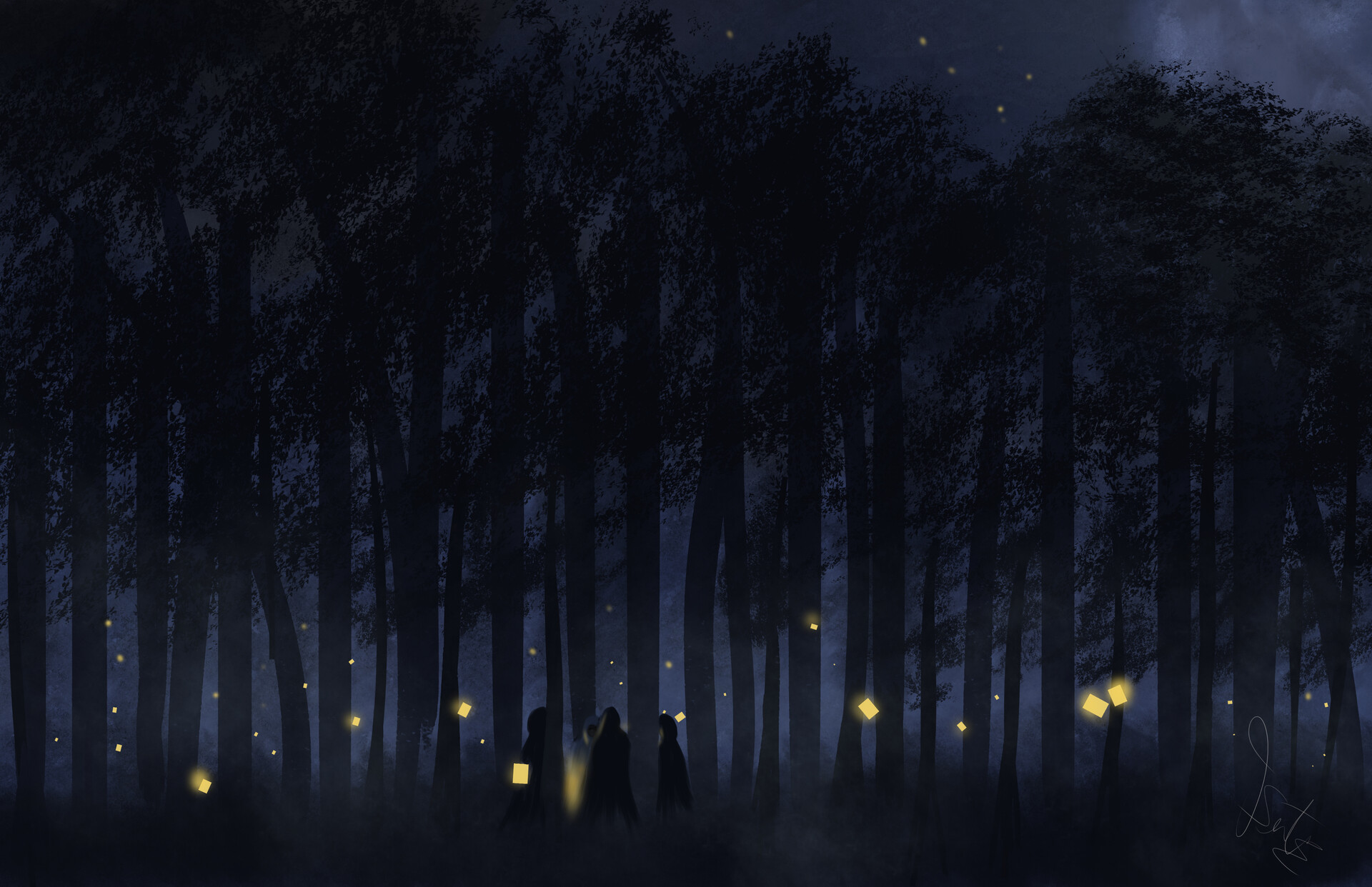 ArtStation - Ritual in the Forest