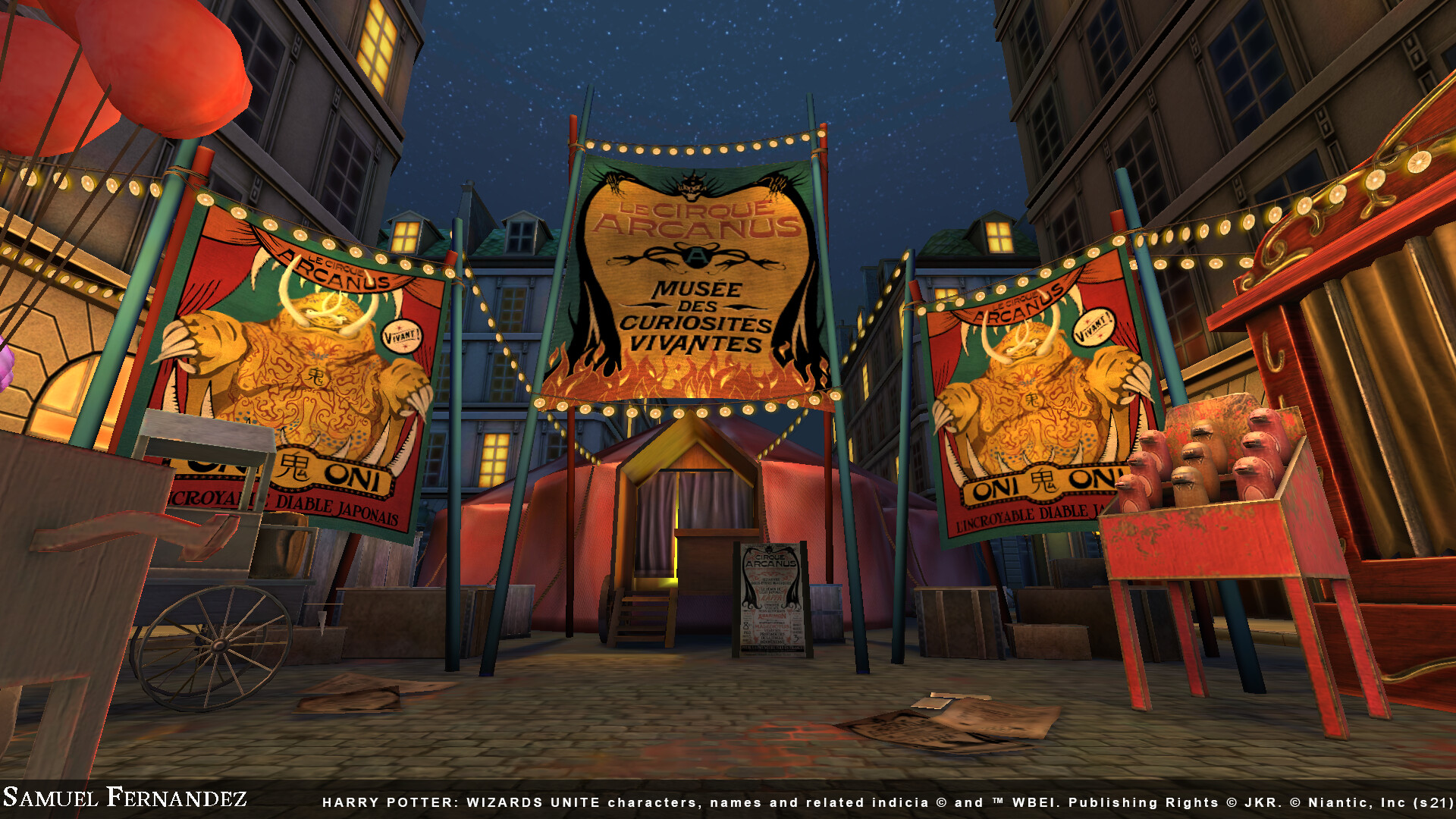 Samuel Fernandez - Circus Arcanus