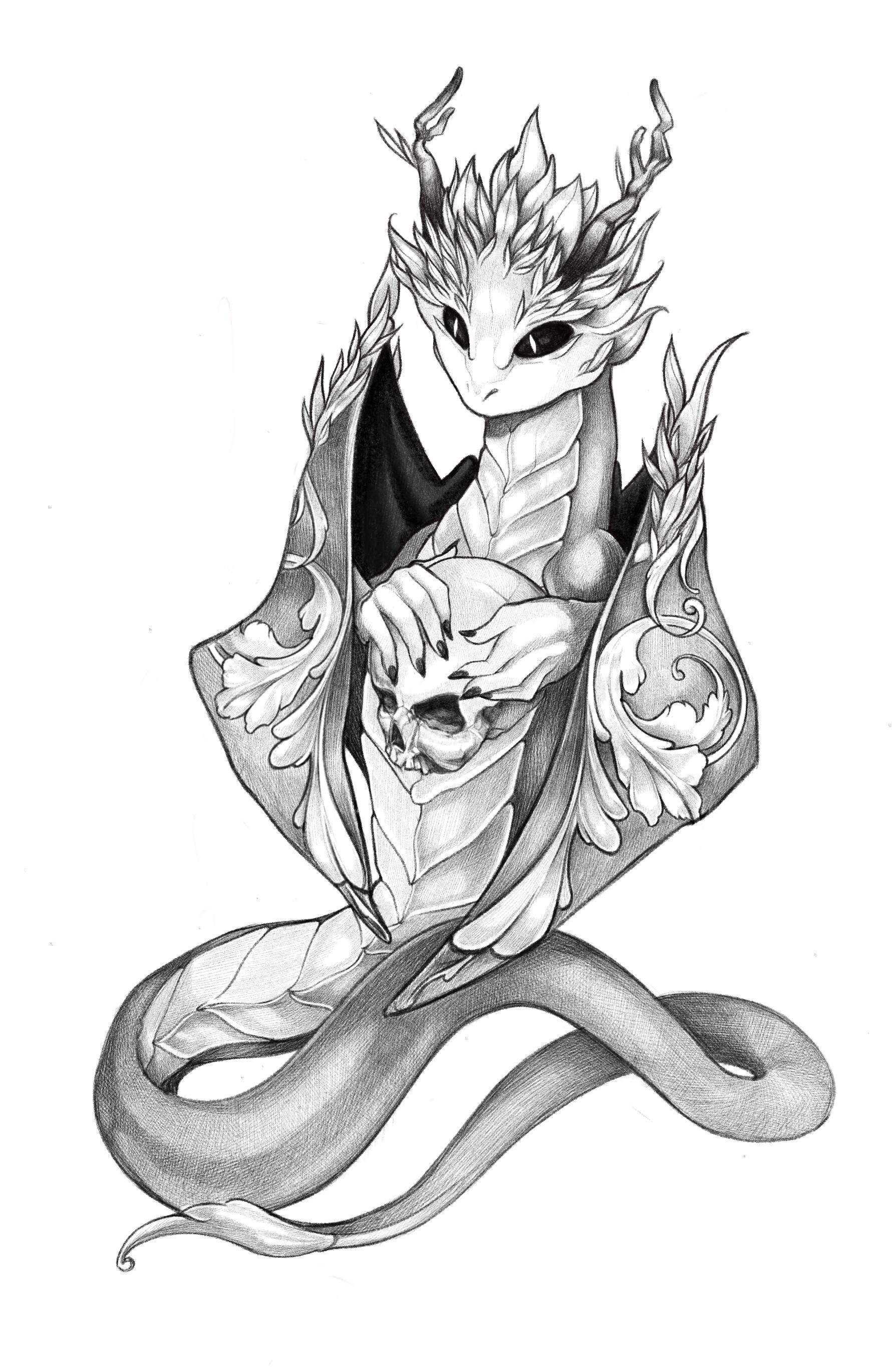 ArtStation - Forest Dragon