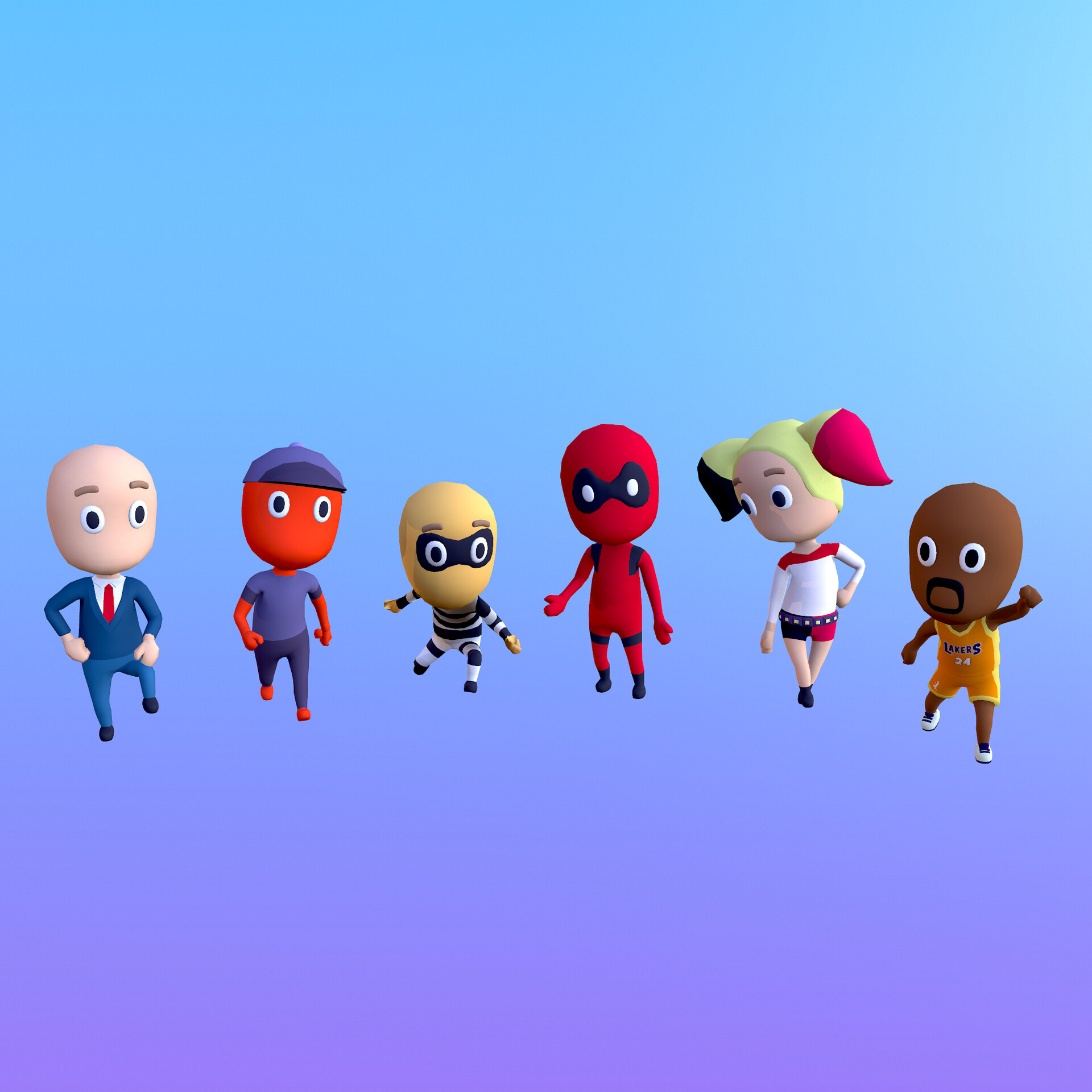 ArtStation - Low Poly Character