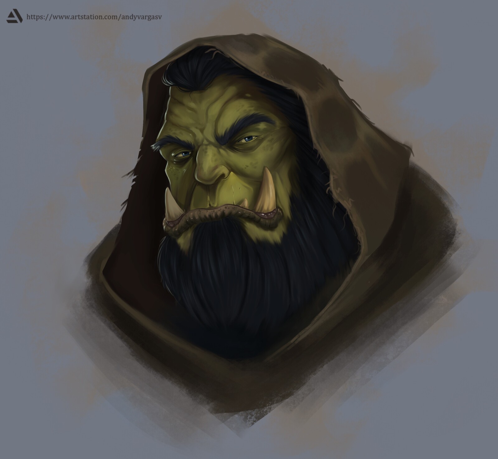 Andy Vargas Vargas - Thrall | World of Warcraft fanart, inspired by the ...