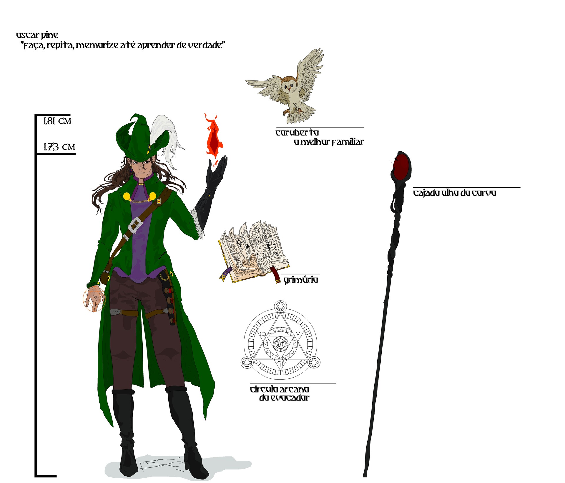 ArtStation - The Green Wizard, Oscar Pine