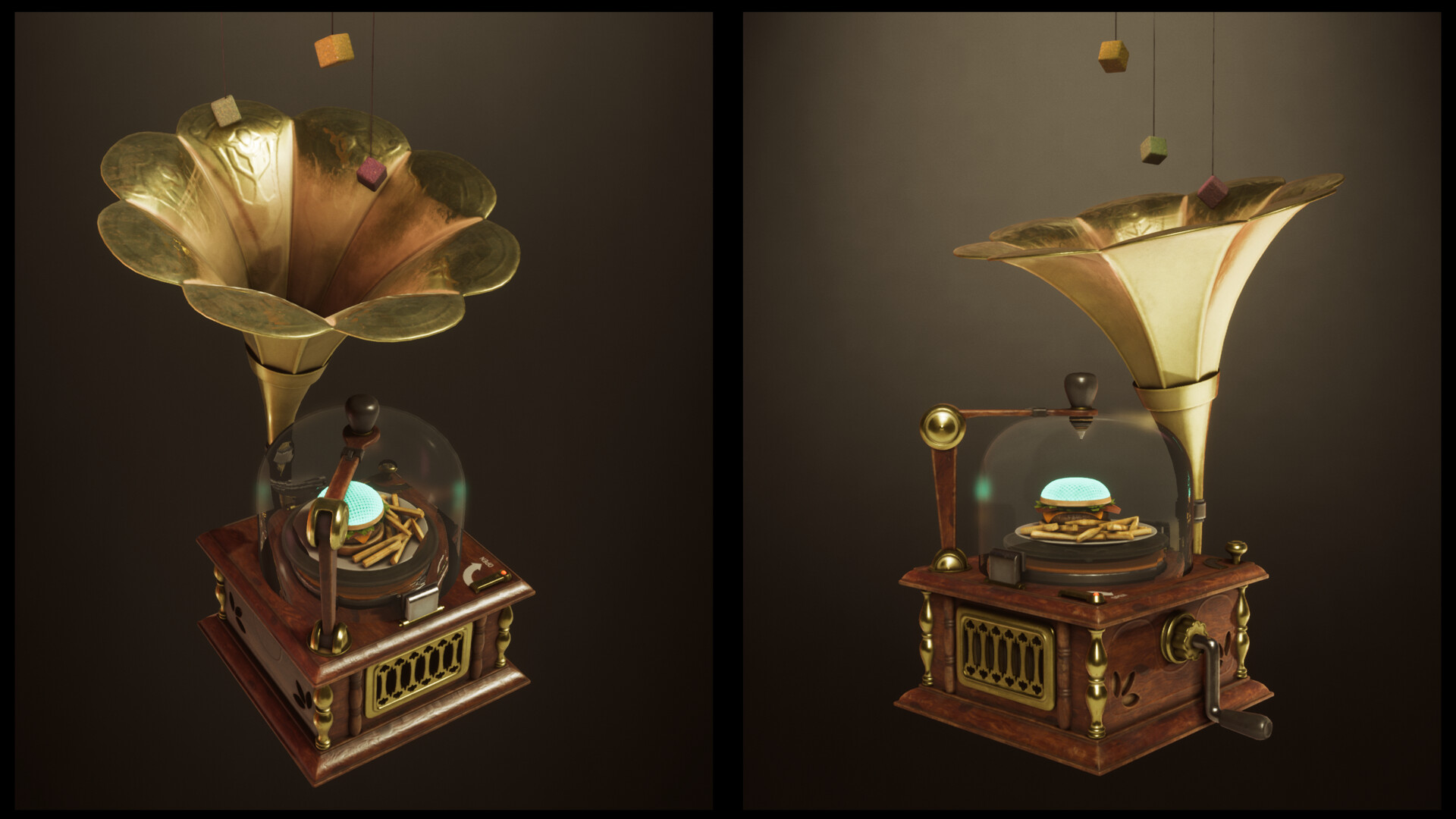 Kieran Legros - Gramophone Food Printer