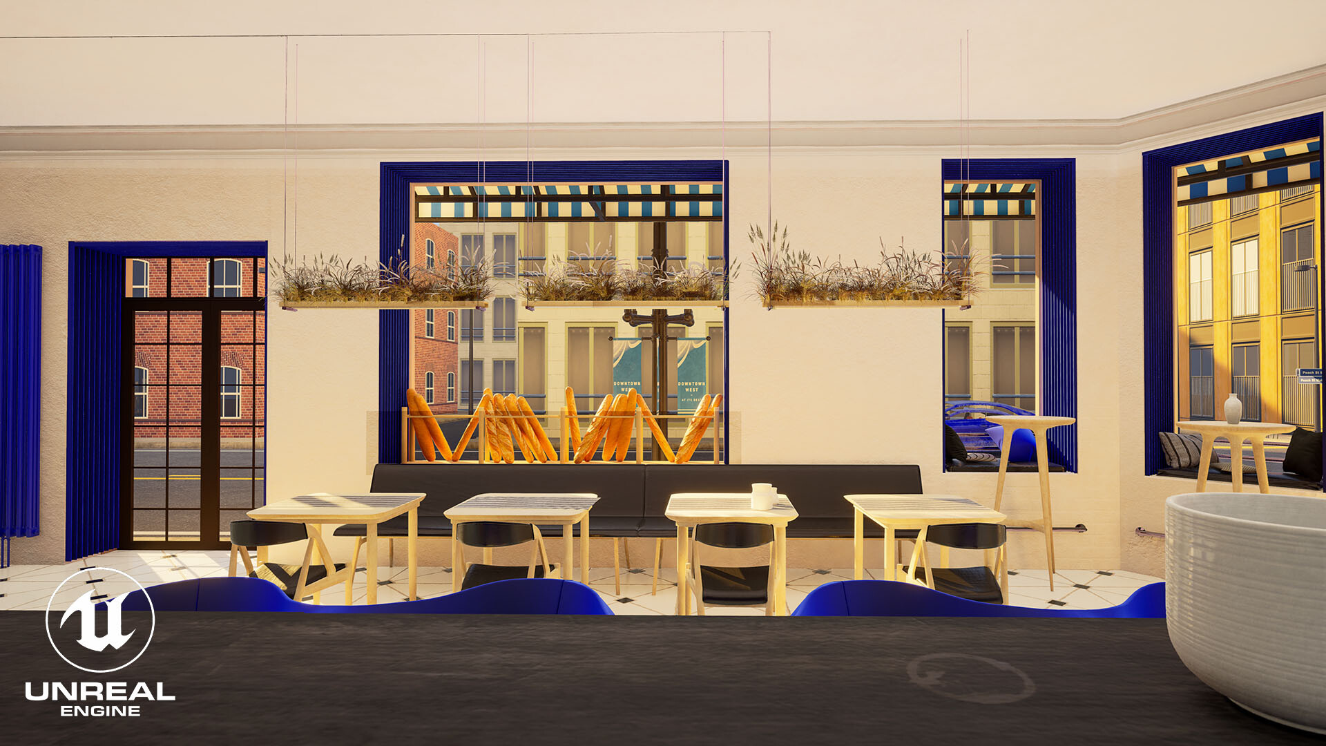 Anna Kozar - Real-time project of a bakery. ue4. RT. Part two.