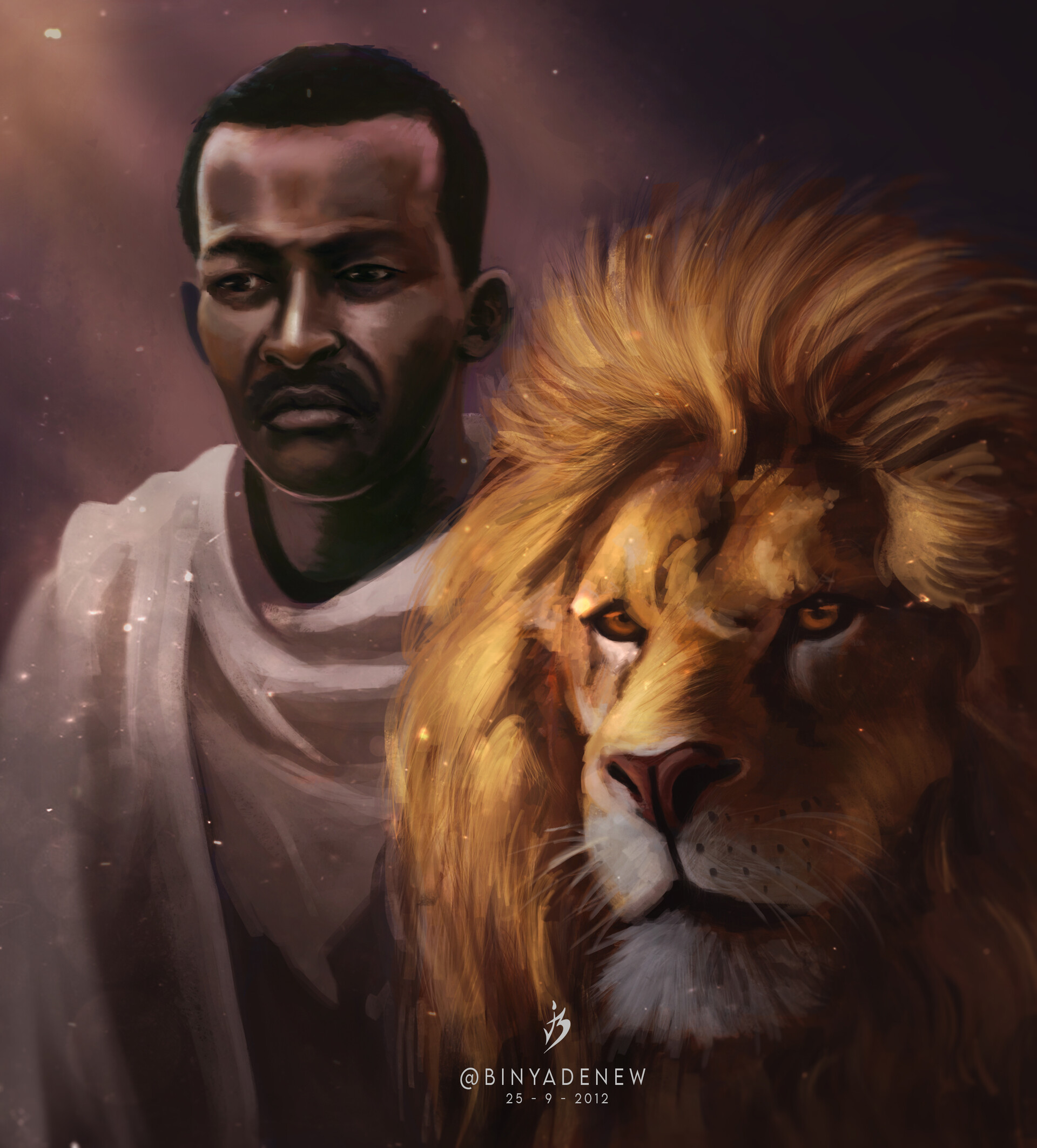 ArtStation - Mekuria the lion ፶ አለቃ መኩሪያ