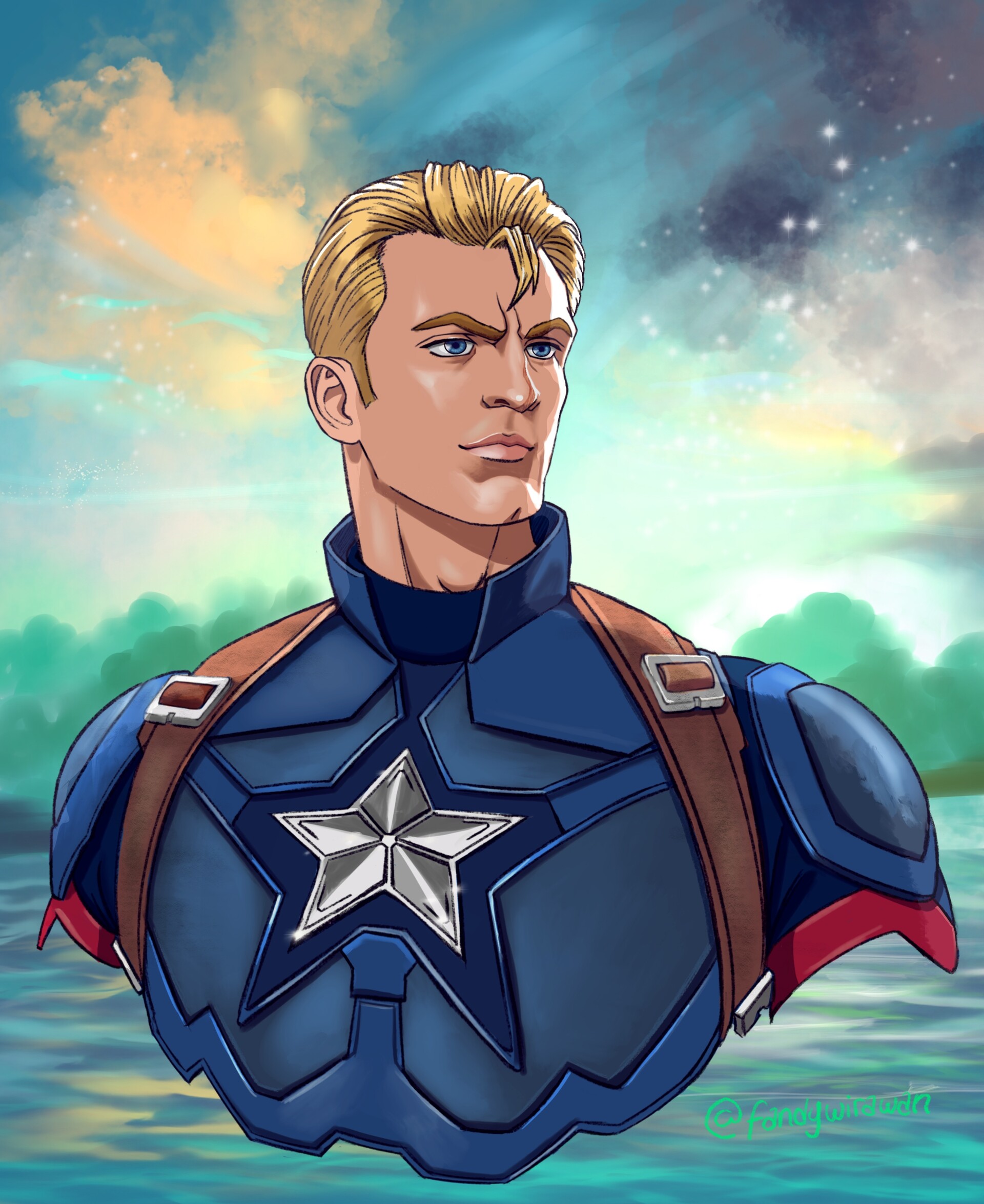 ArtStation - Captain America Day 2021