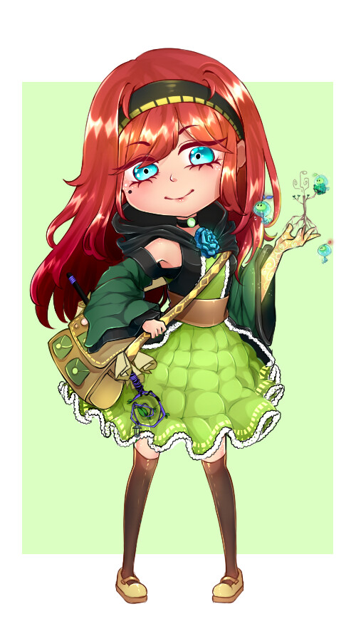 ArtStation - Chibi - Ethereal Twins