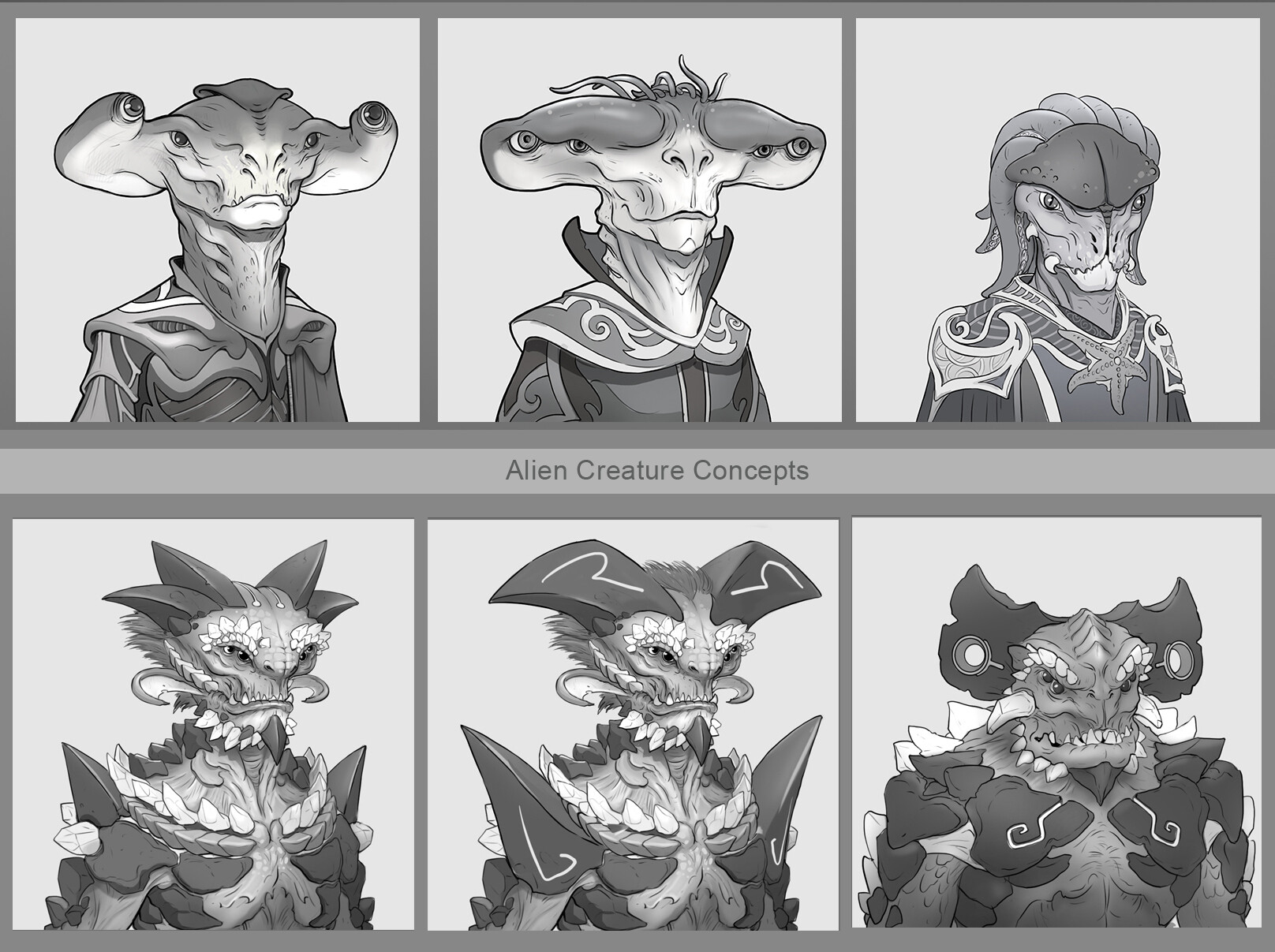 ArtStation - Alien Creatures