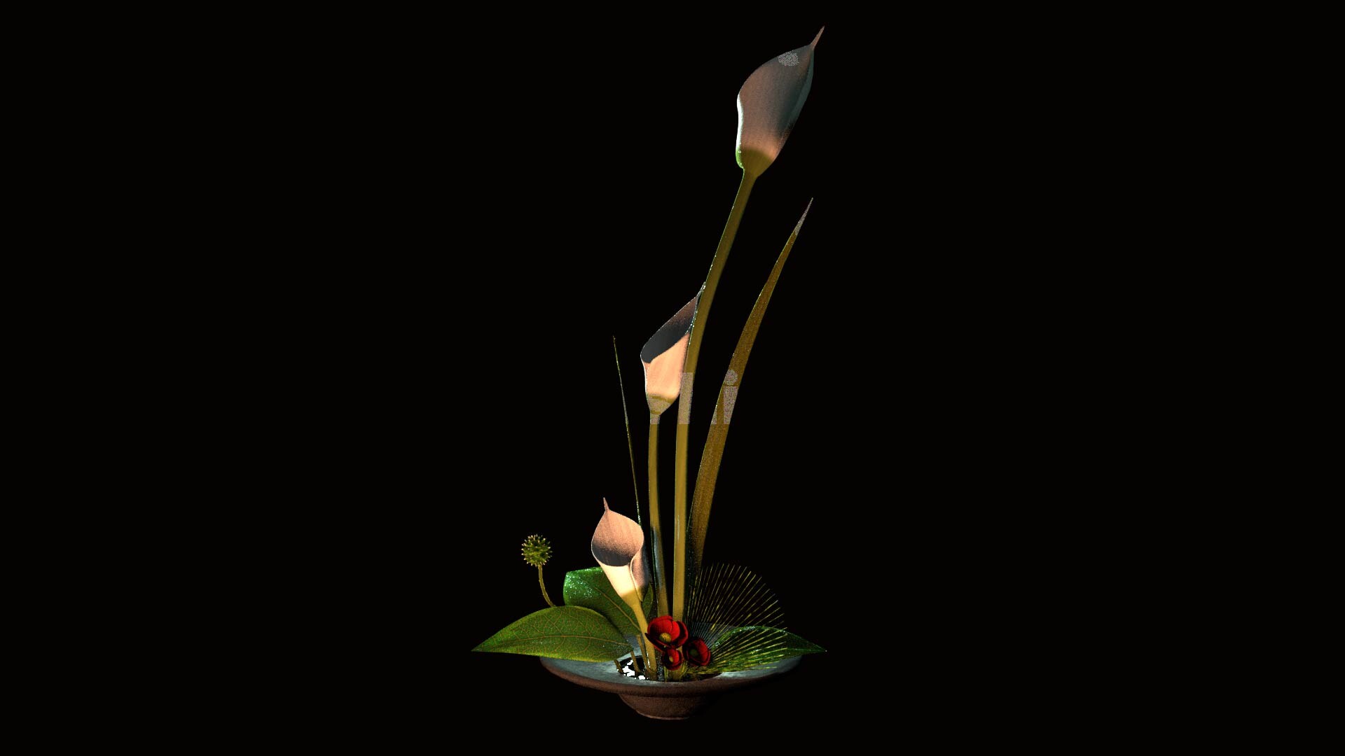ArtStation - Flower Composition