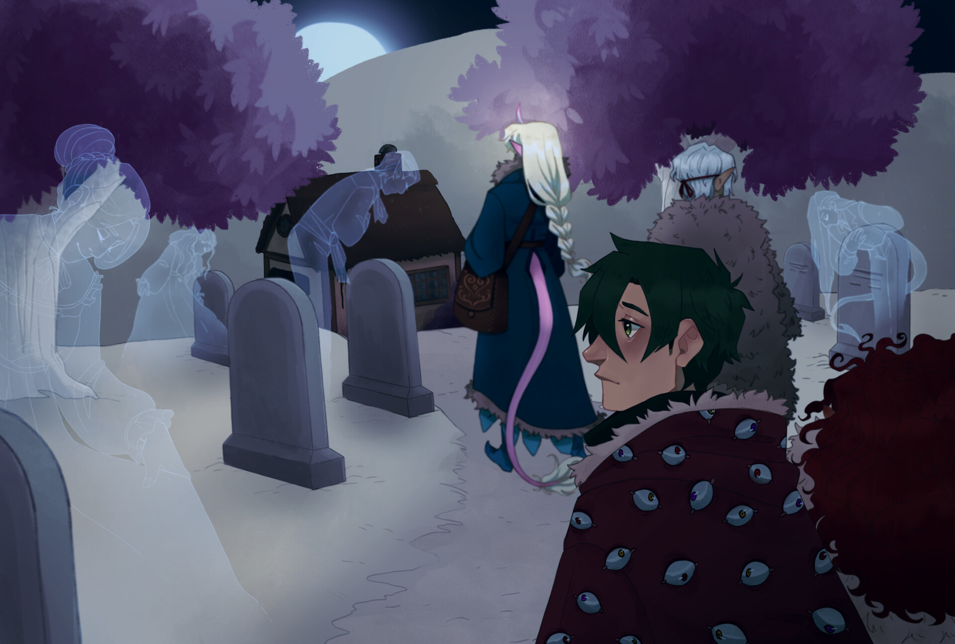 ArtStation - The dead bow before thee