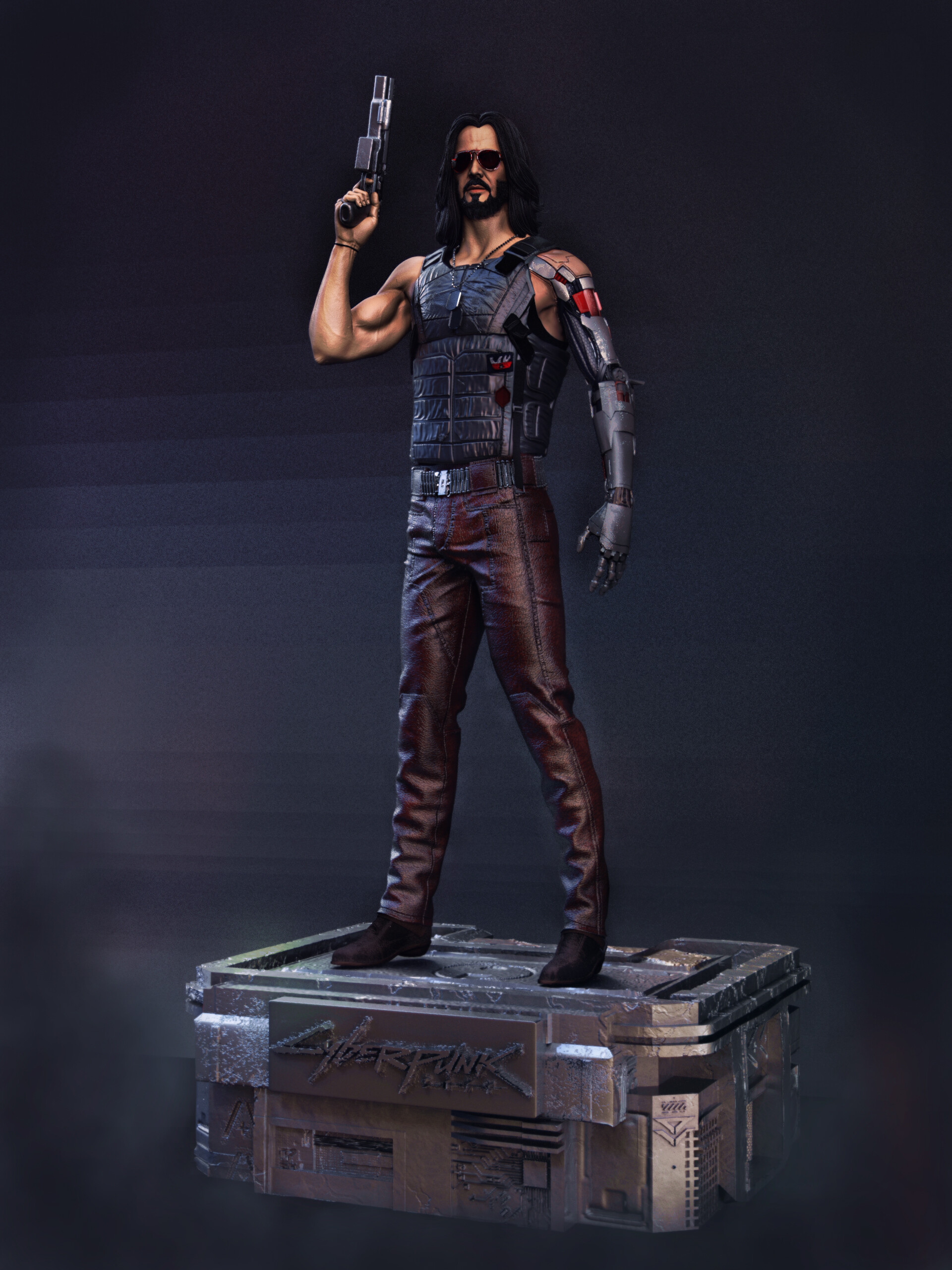 ArtStation - Johnny Silverhand Likeness