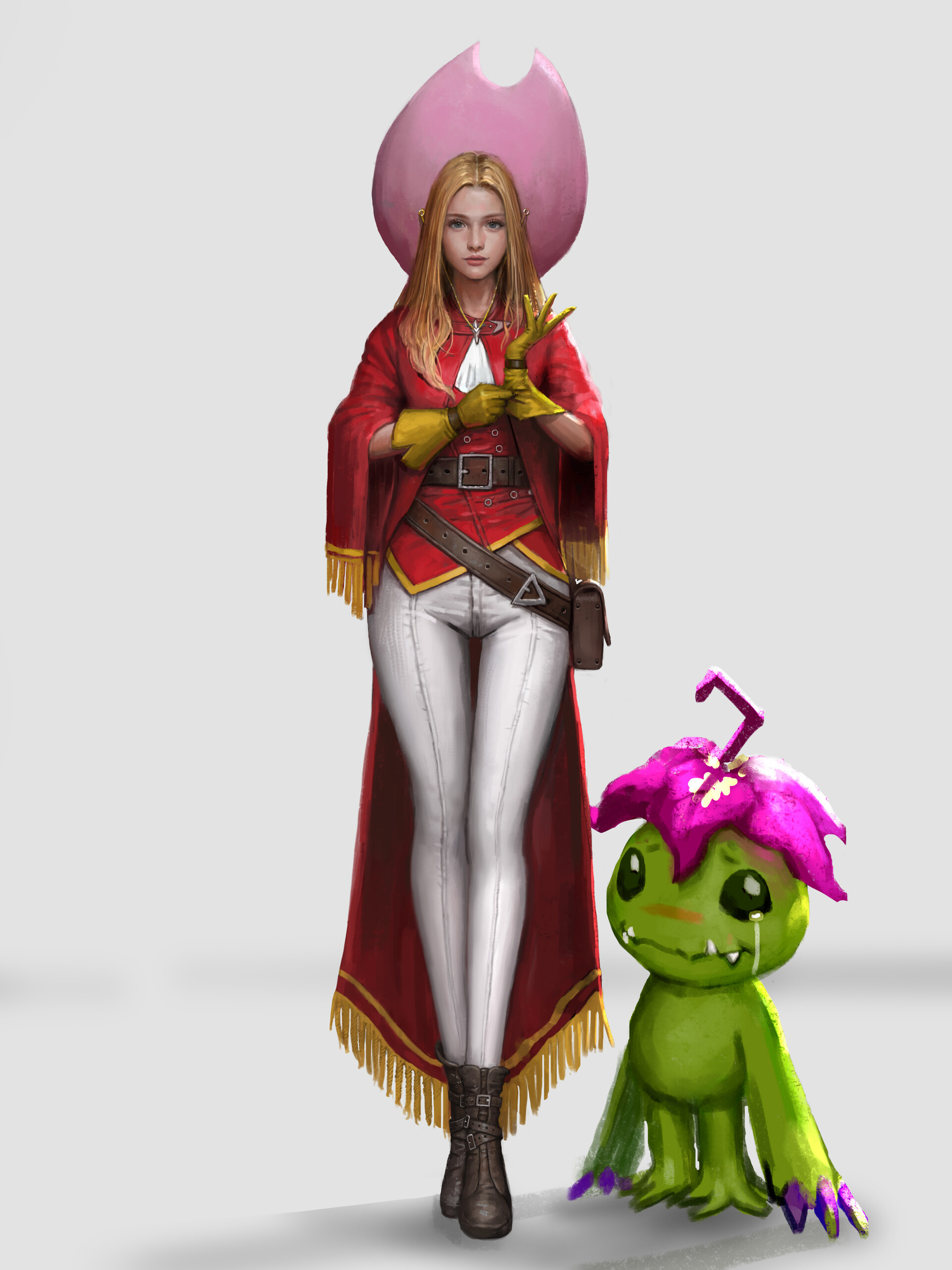 ArtStation - digimon - mina