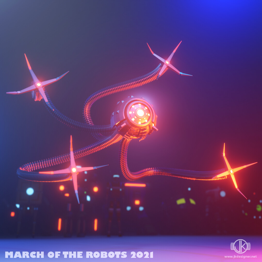 ArtStation - March of the Robots 031221