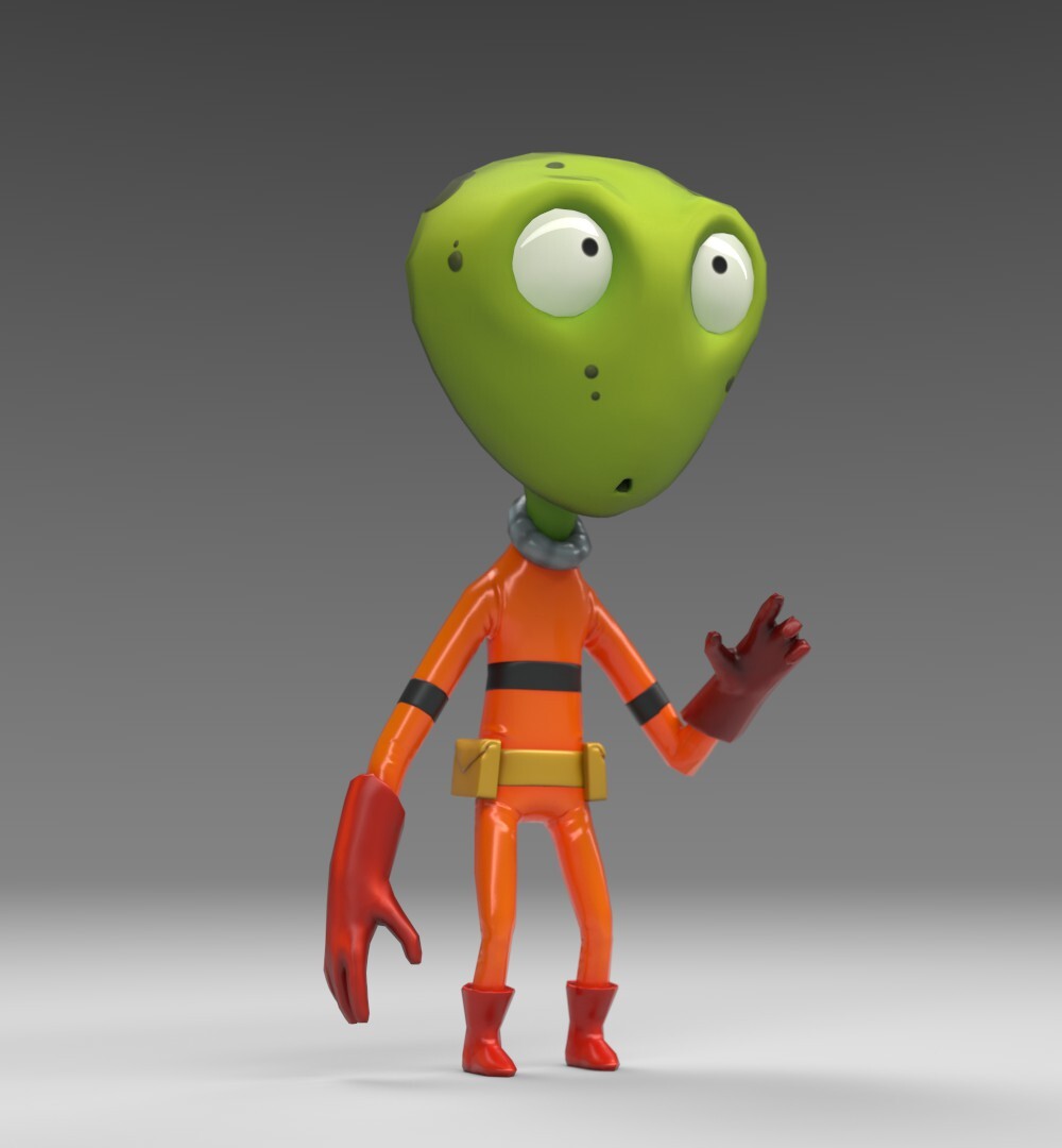 ArtStation - Jarb - Jeb's Game Character