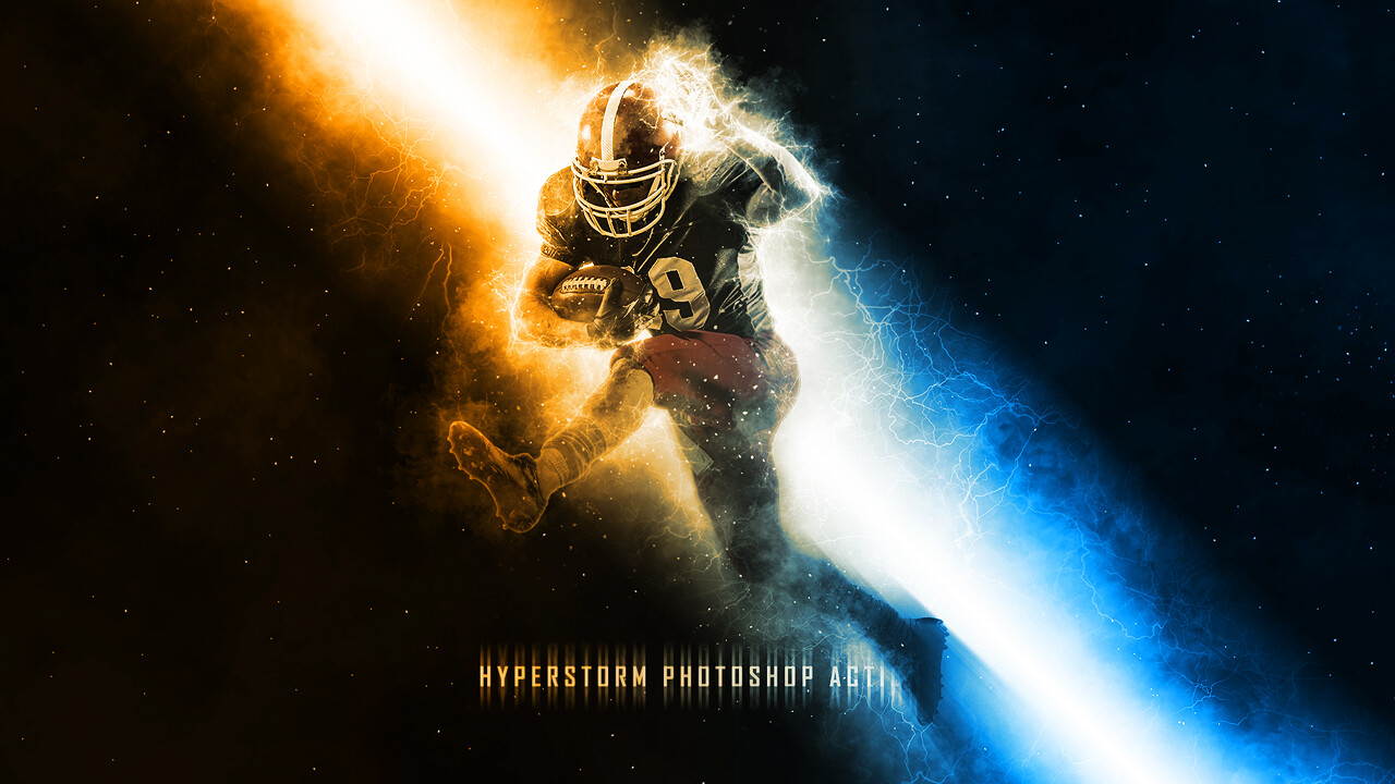 ArtStation - Hyperstorm Photoshop Action