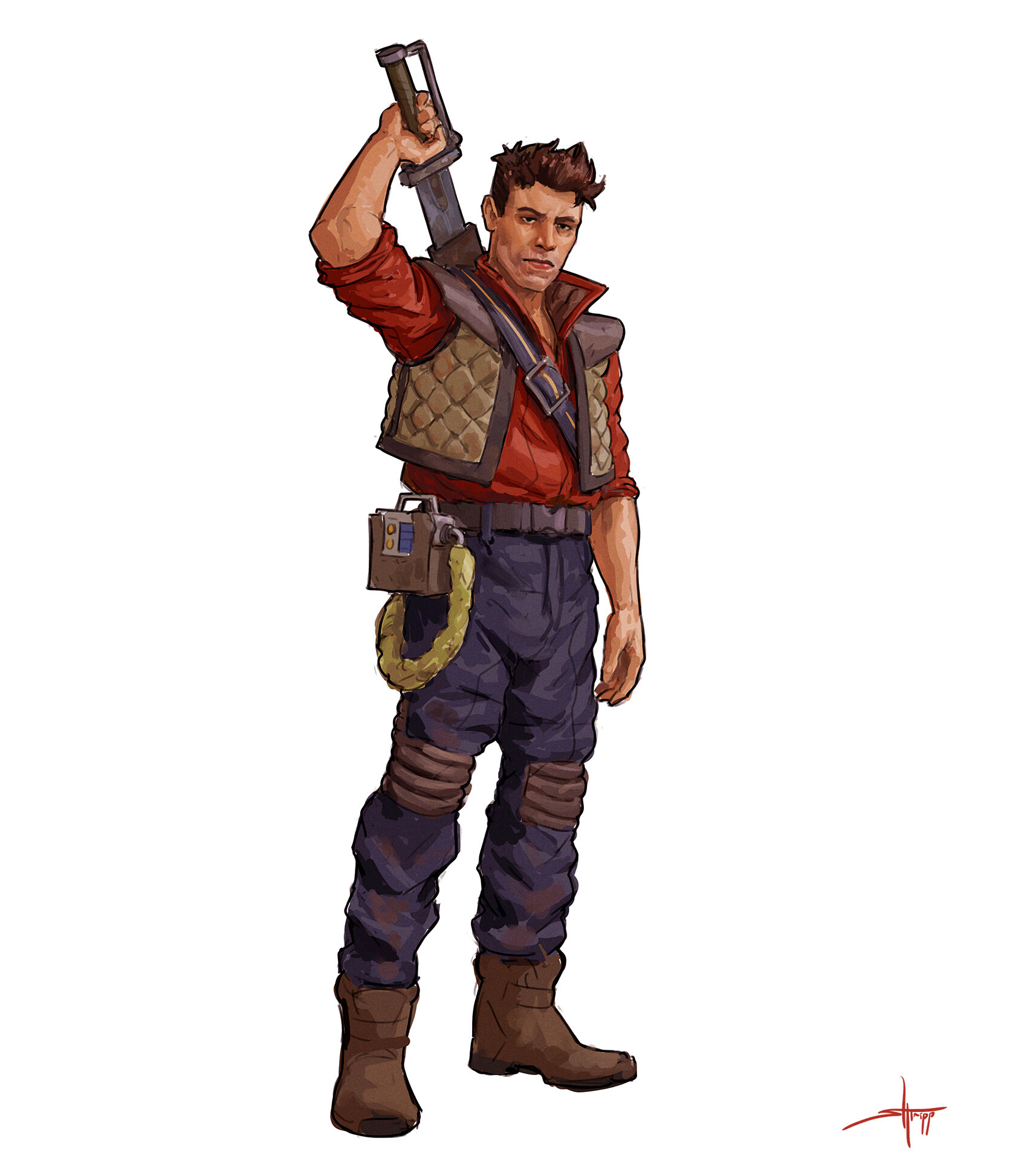 Stephen Howard-Tripp - Space pirates and Hunters