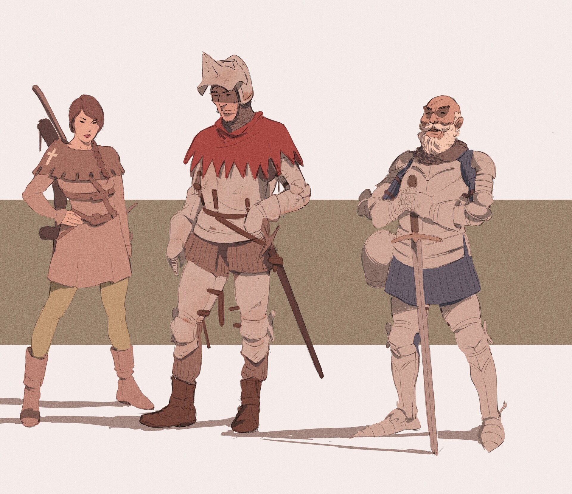 ArtStation - Medieval Characters